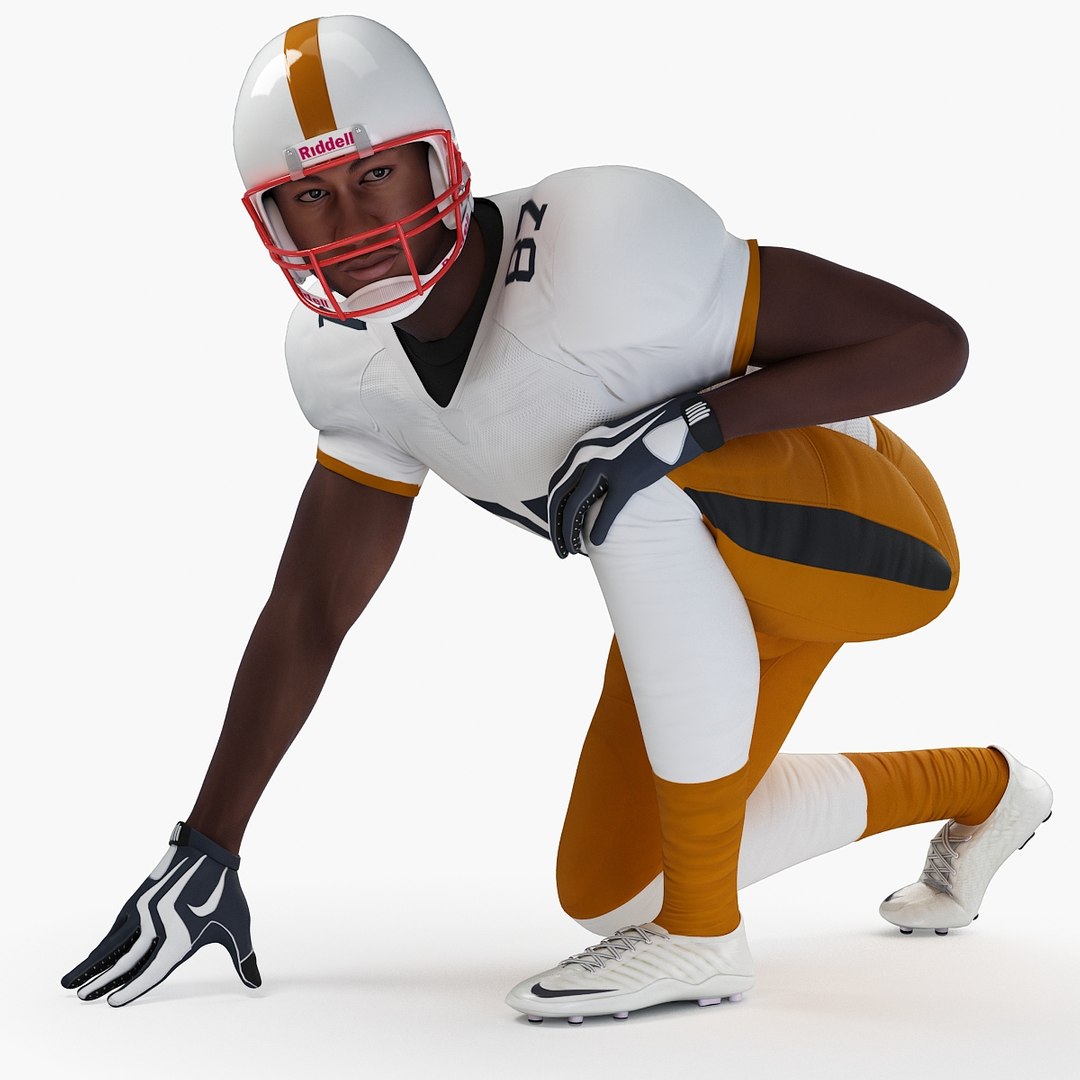 Max Football Player Character Rigging