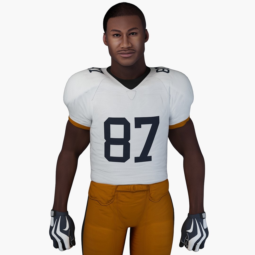 Max Football Player Character Rigging
