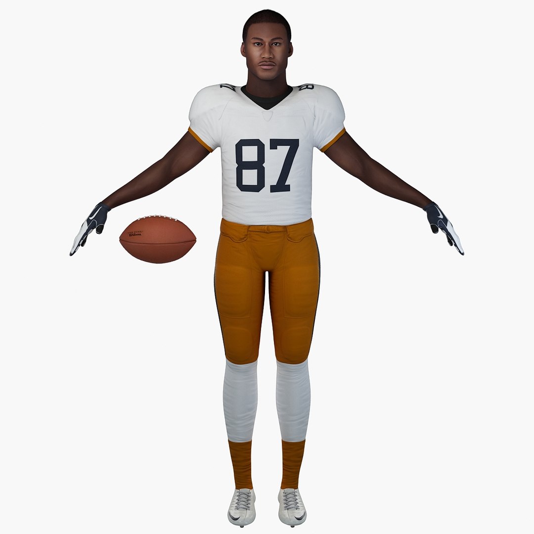 Max Football Player Character Rigging