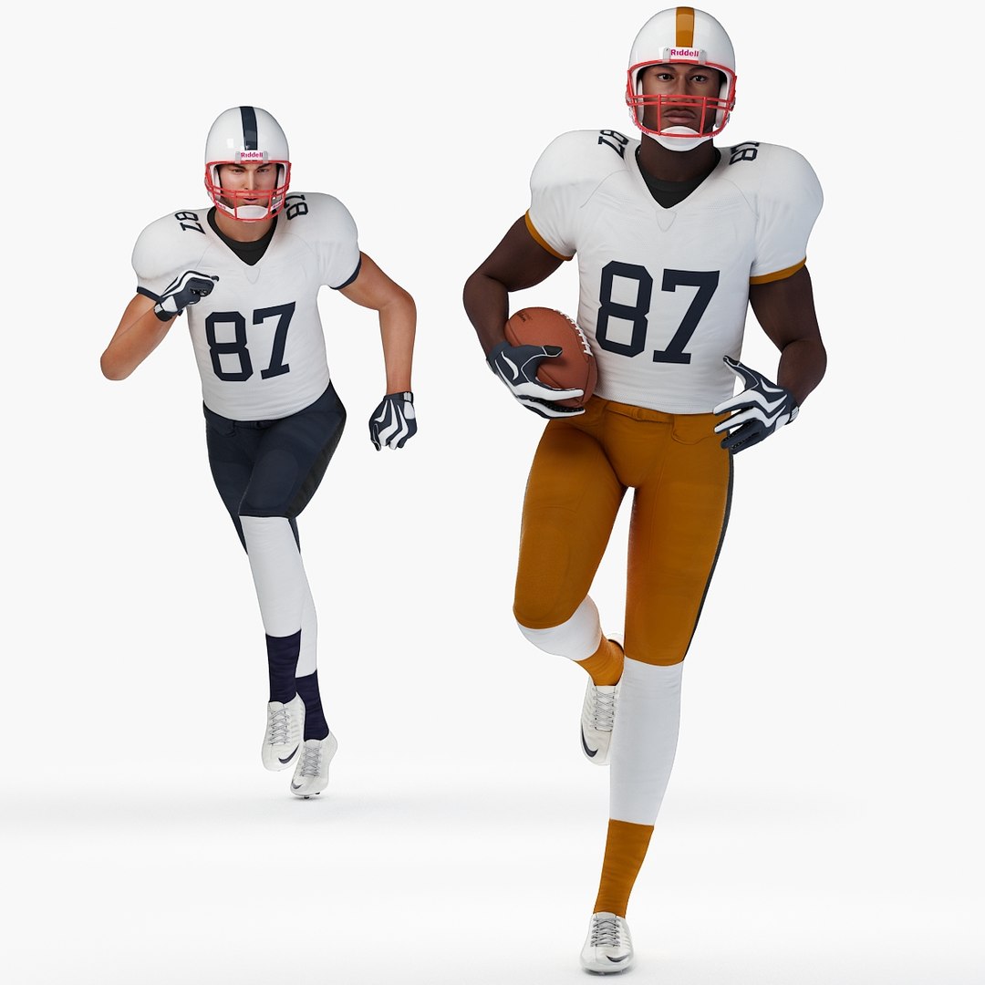 Max Football Player Character Rigging