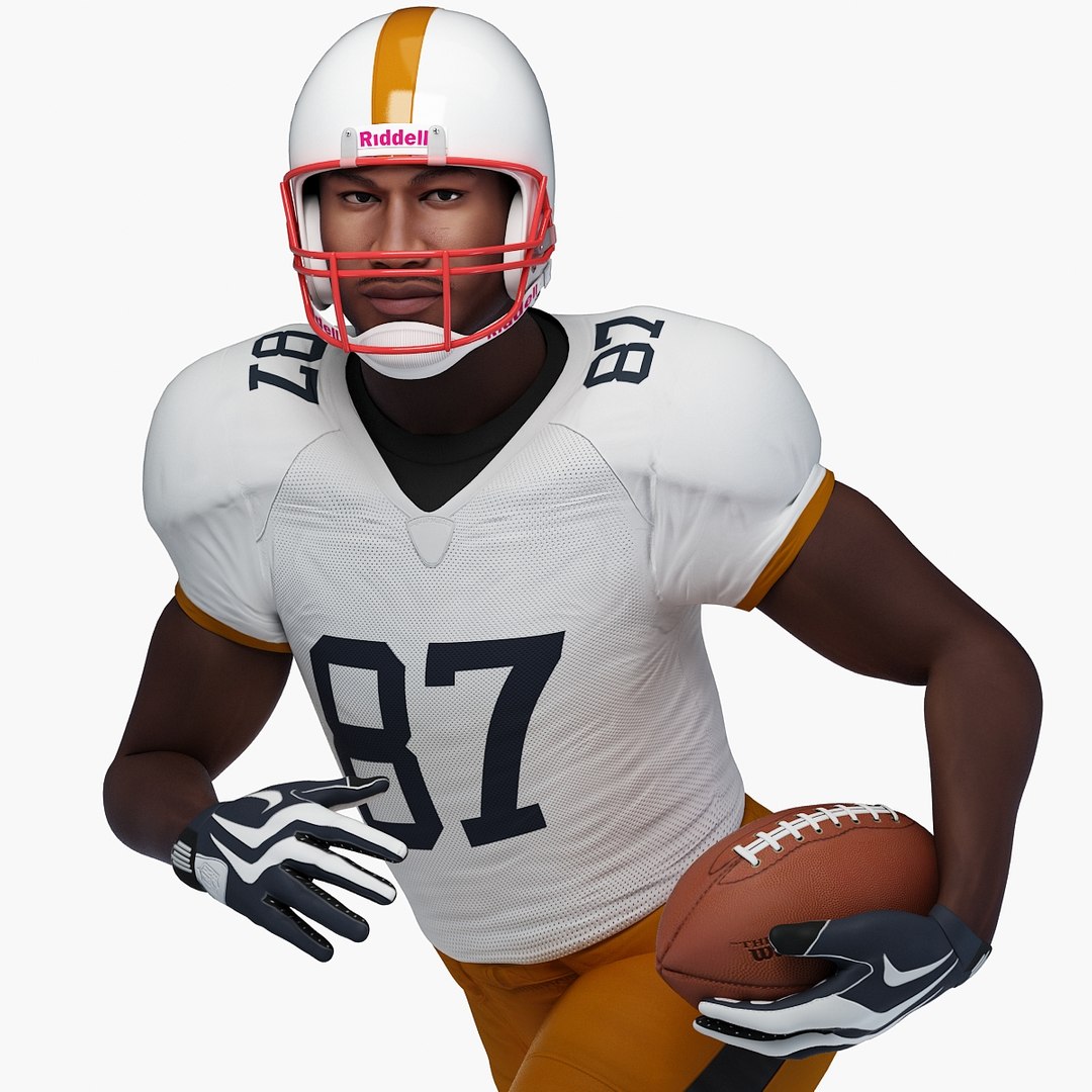 Max Football Player Character Rigging