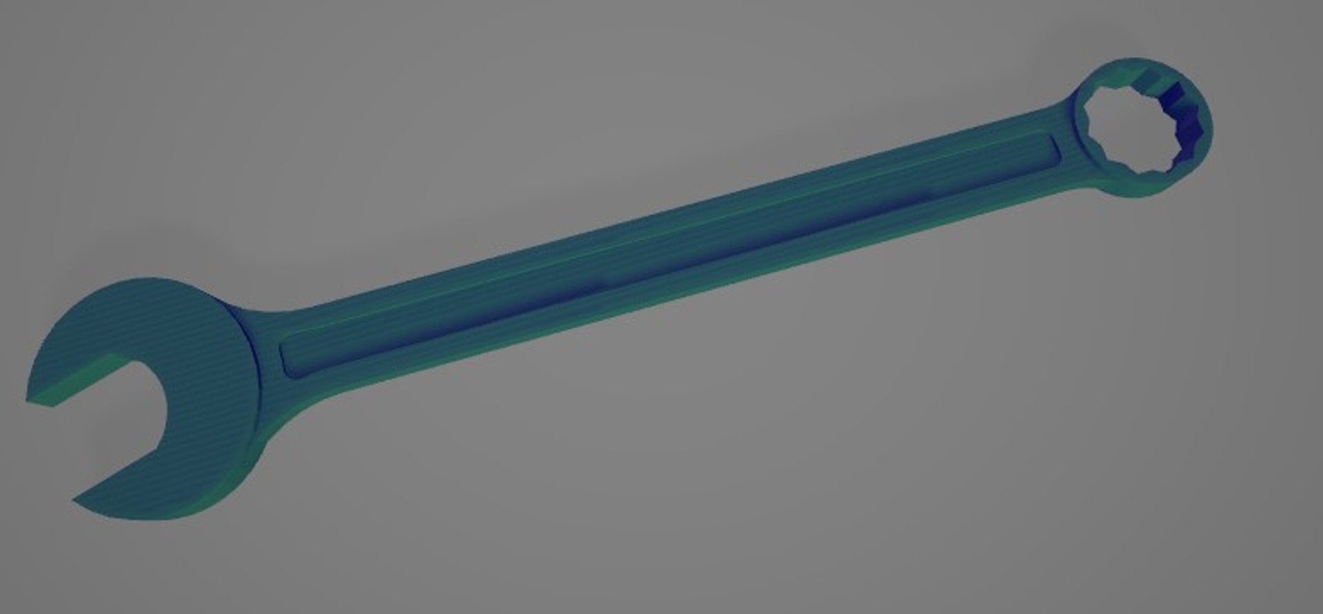 Wrench Spanner 3D Model - TurboSquid 1588538