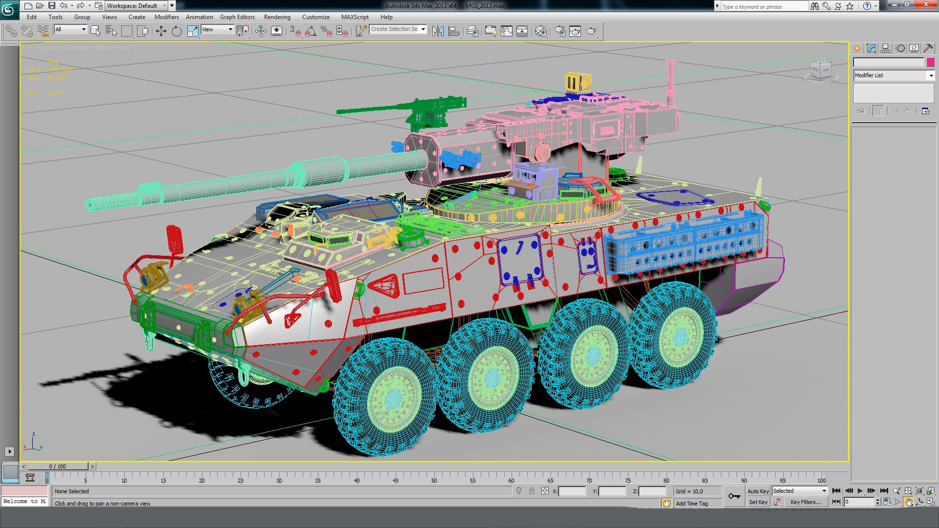 3D Model M1128 Stryker Mobile Gun System - TurboSquid 2118242
