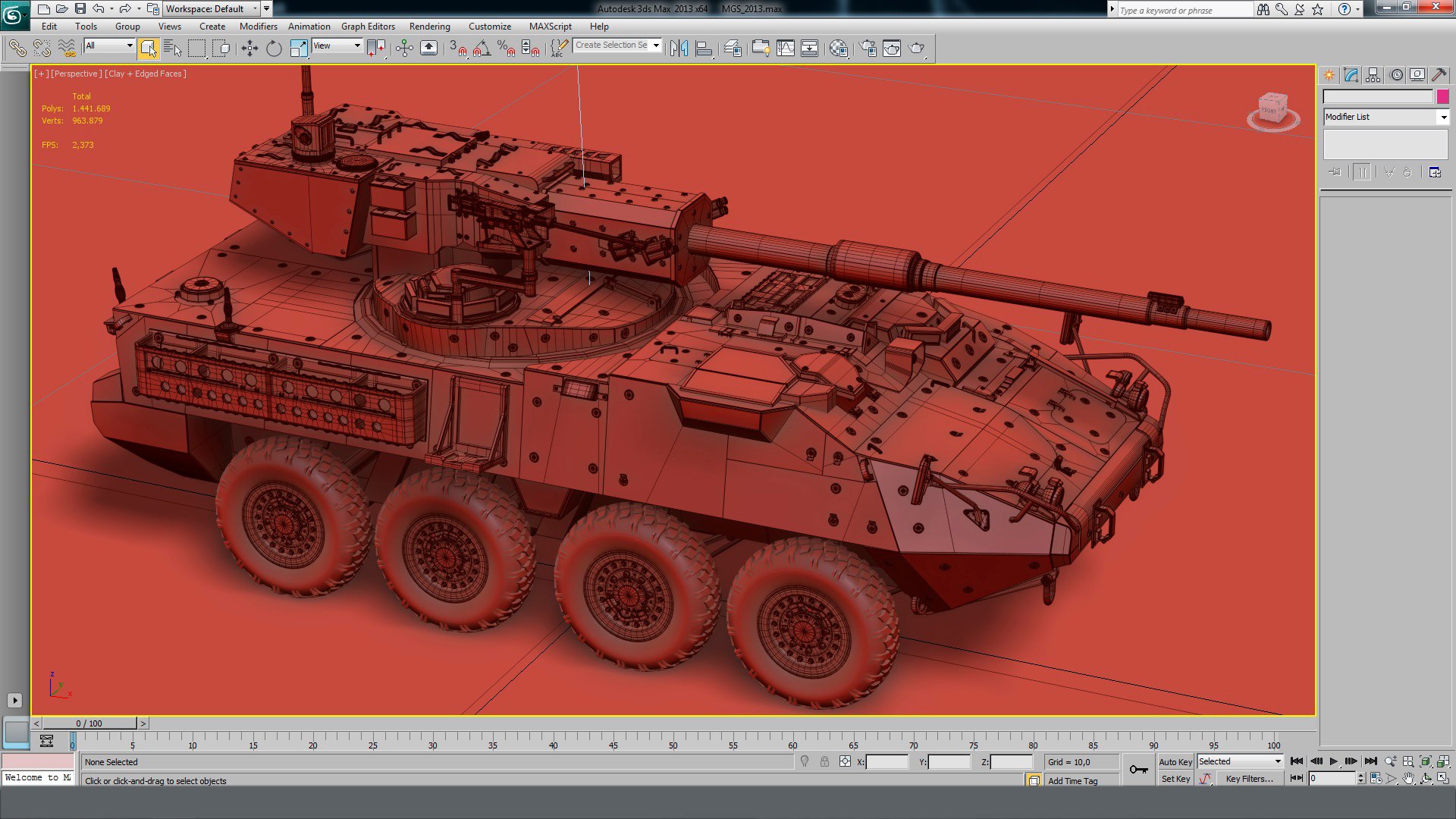 3D Model M1128 Stryker Mobile Gun System - TurboSquid 2118242