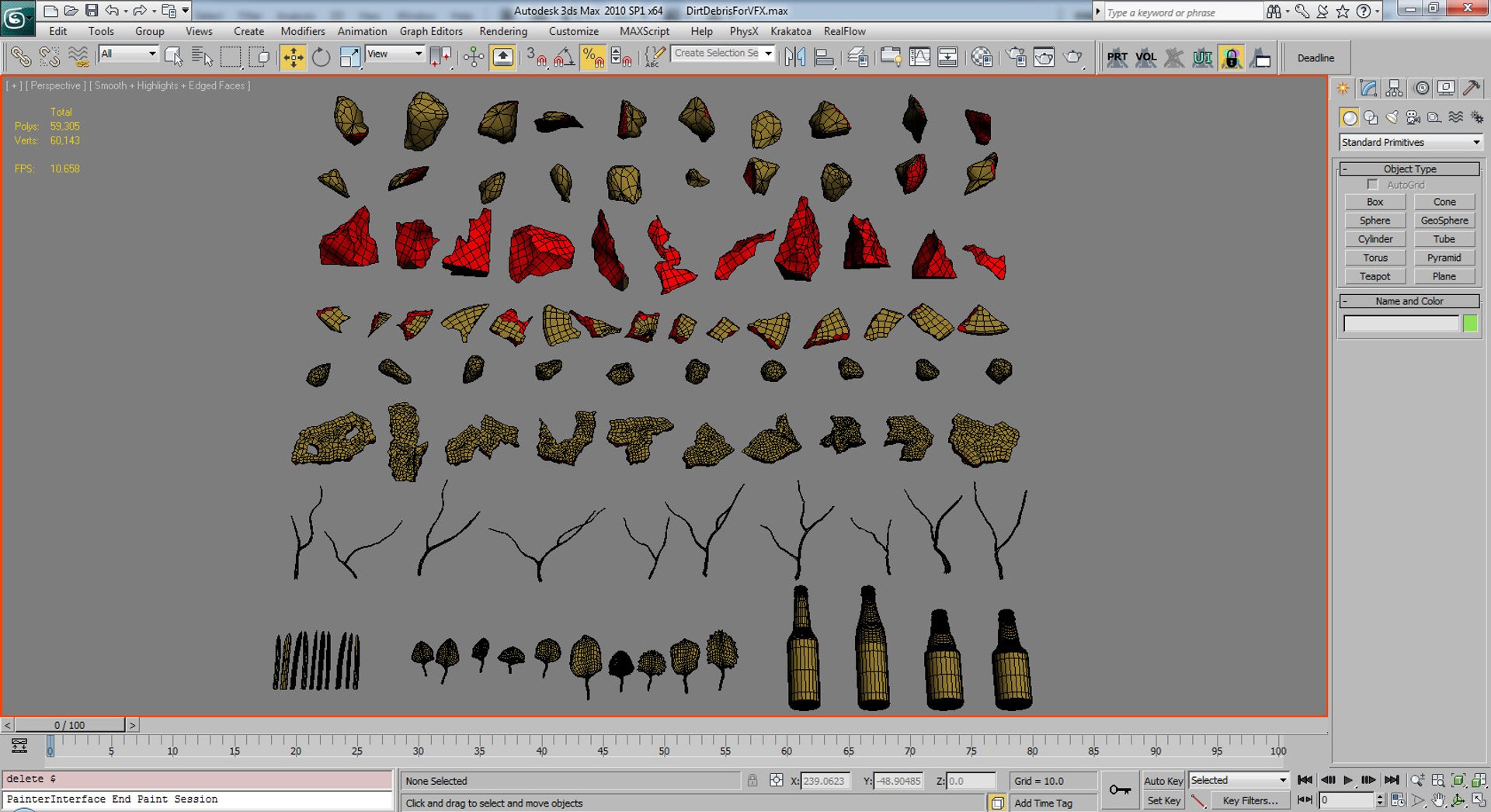Vfx Dirt Debris 3d Max