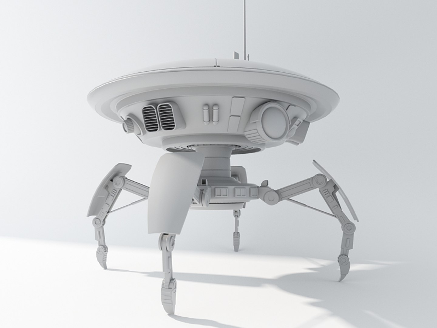 3d spider droid
