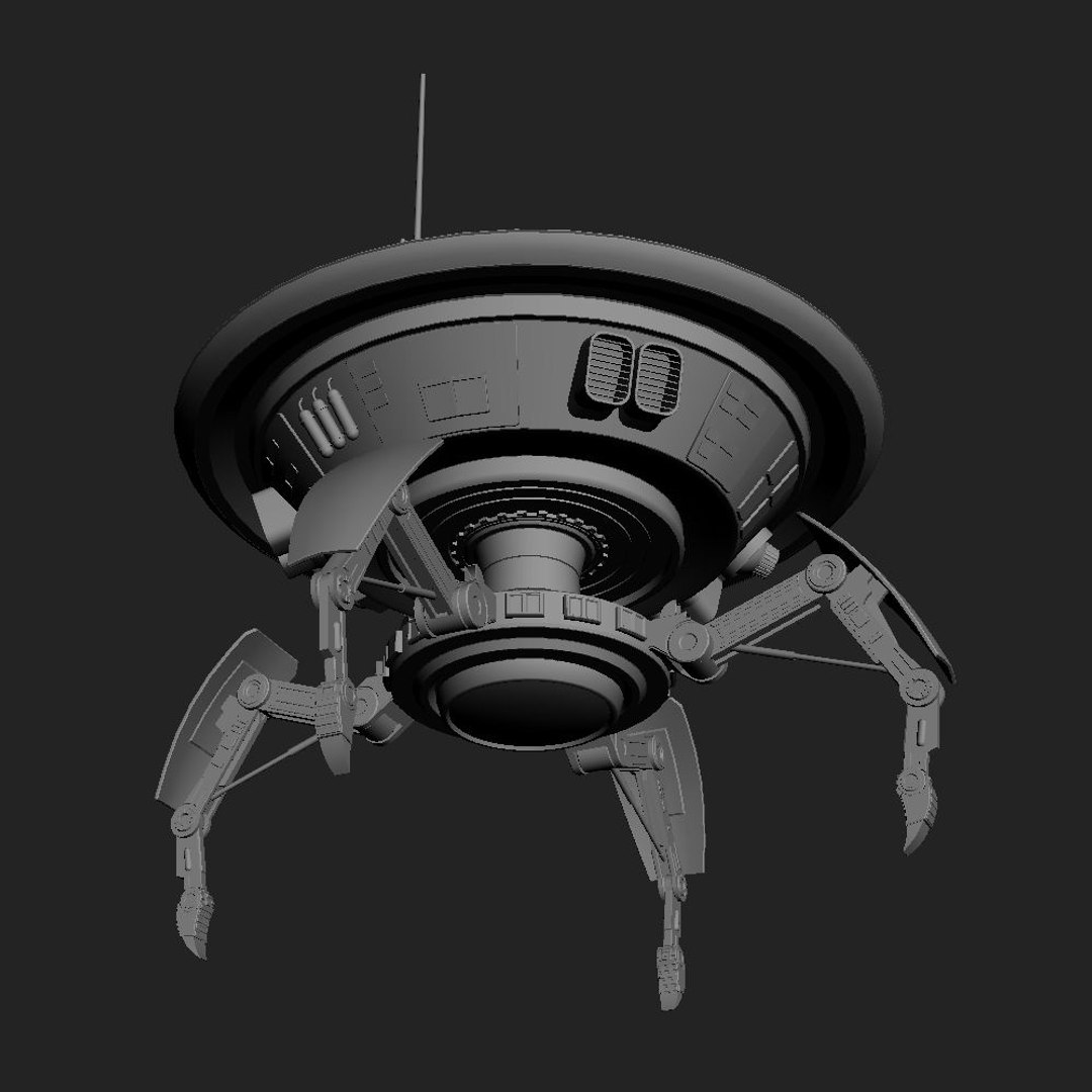 3d spider droid