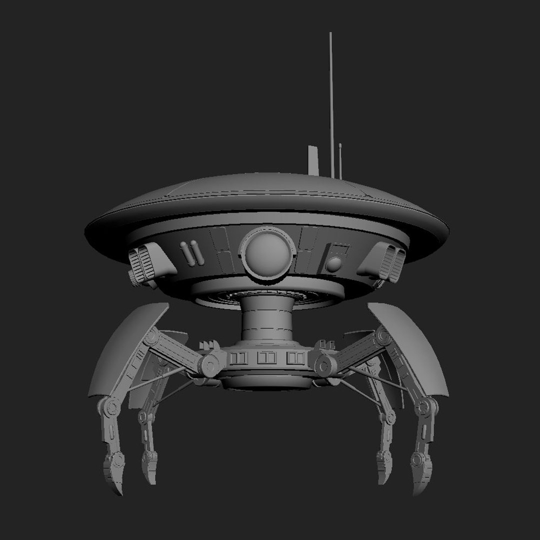 3d spider droid