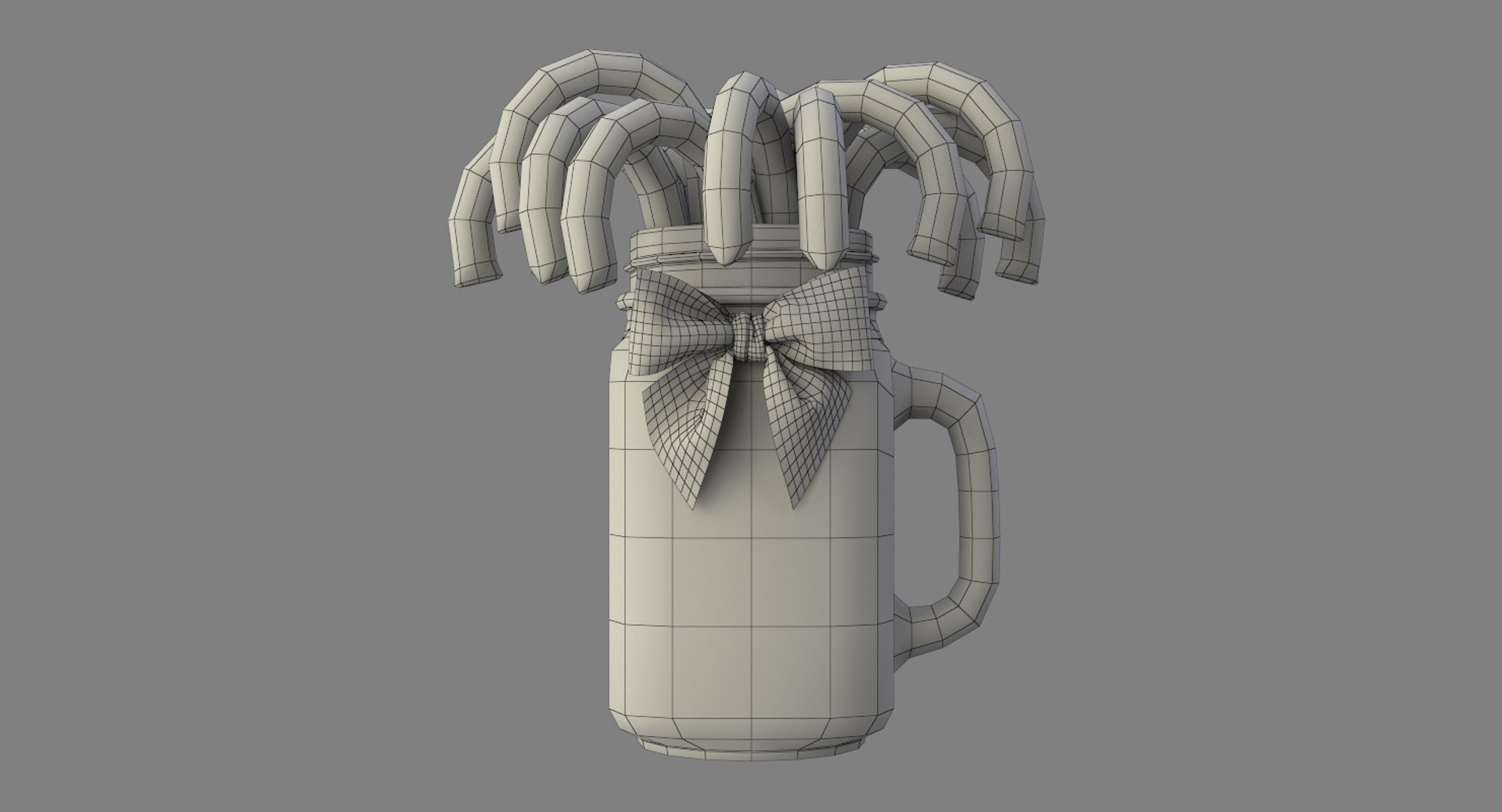 Realistic candy jar 3D model - TurboSquid 1225346