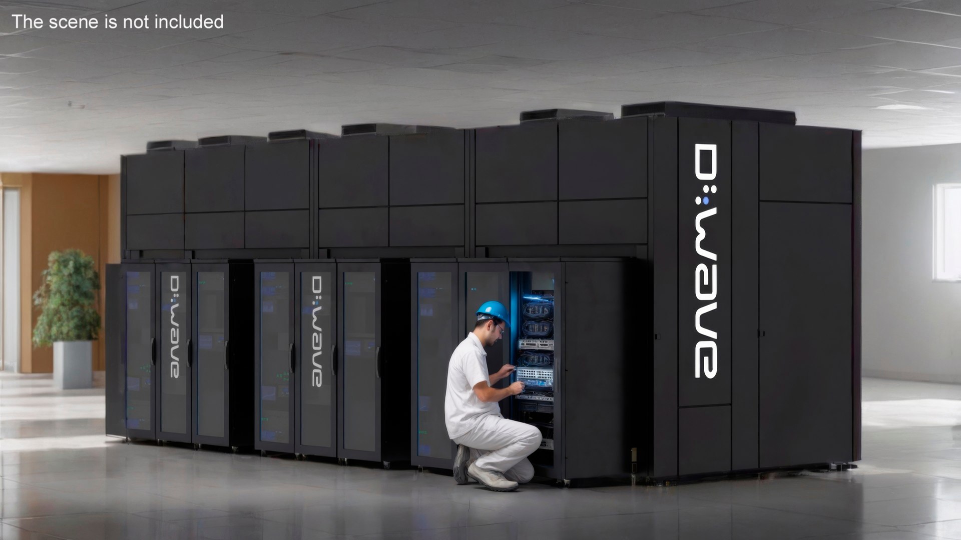 D-Wave Quantum Computer 3D Model - TurboSquid 2234626