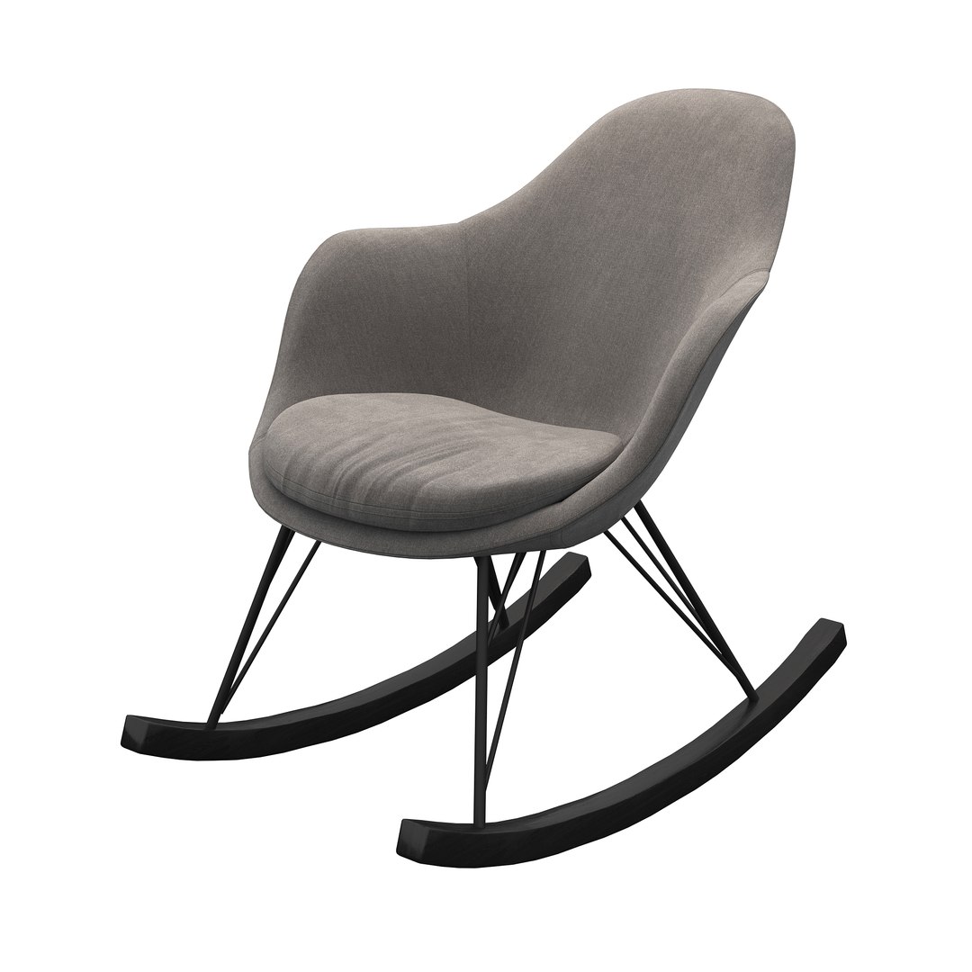 3D Model Rocking Chair - TurboSquid 1337846