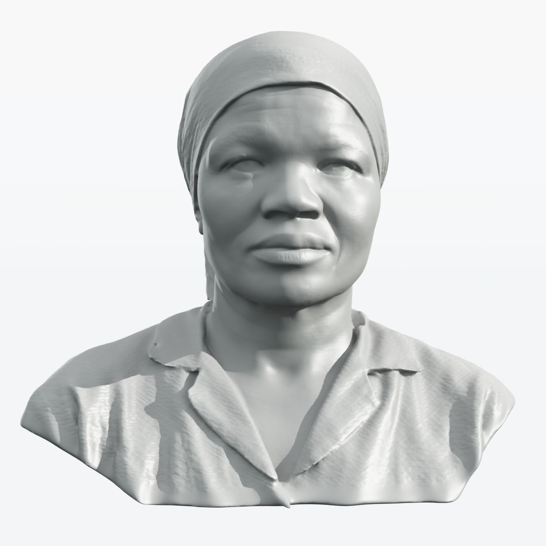 Scan African Woman 3d Obj