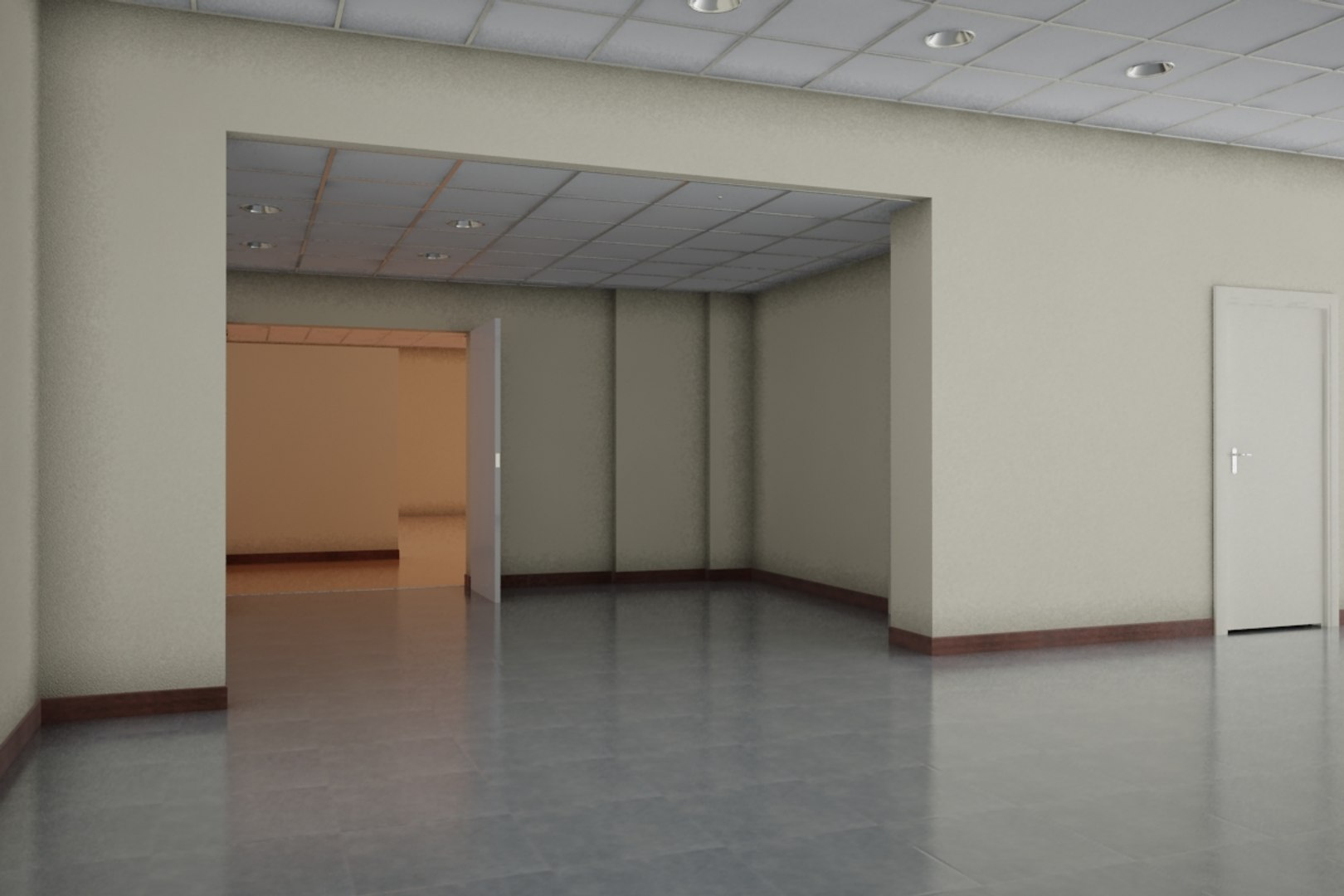 3ds Max Room Scene