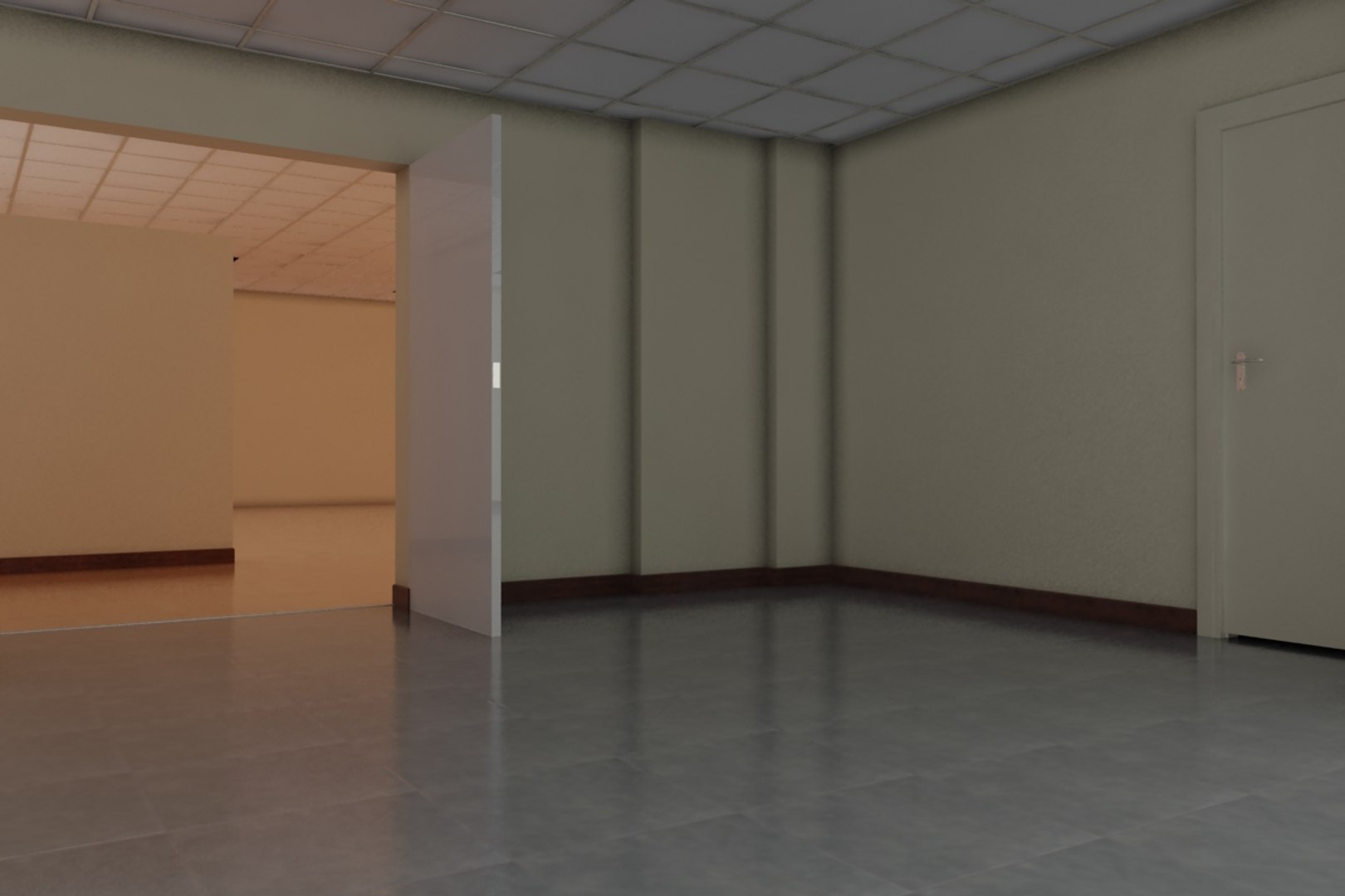 3ds Max Room Scene