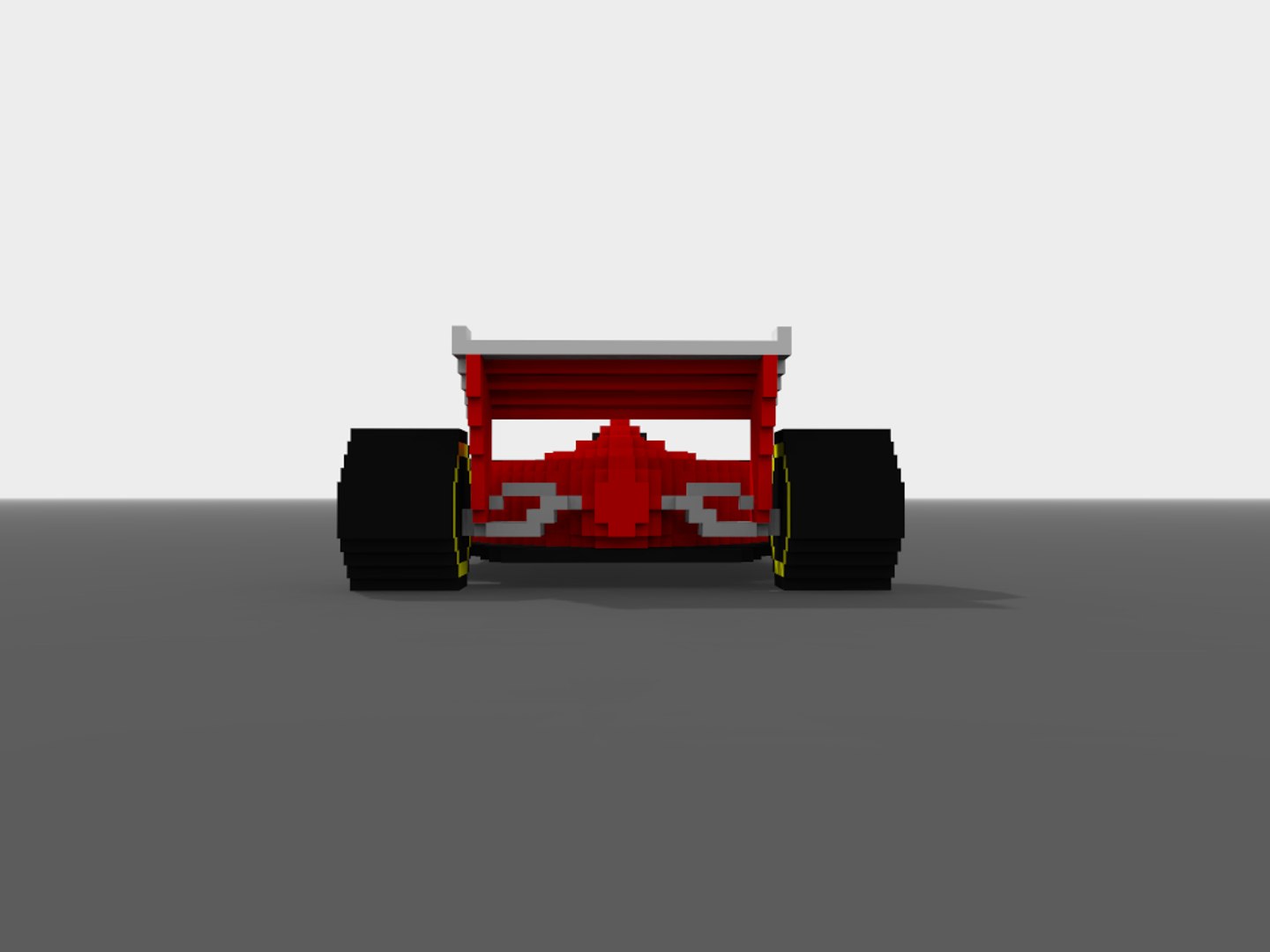 Voxel F1 Car 3D Model - TurboSquid 1205180