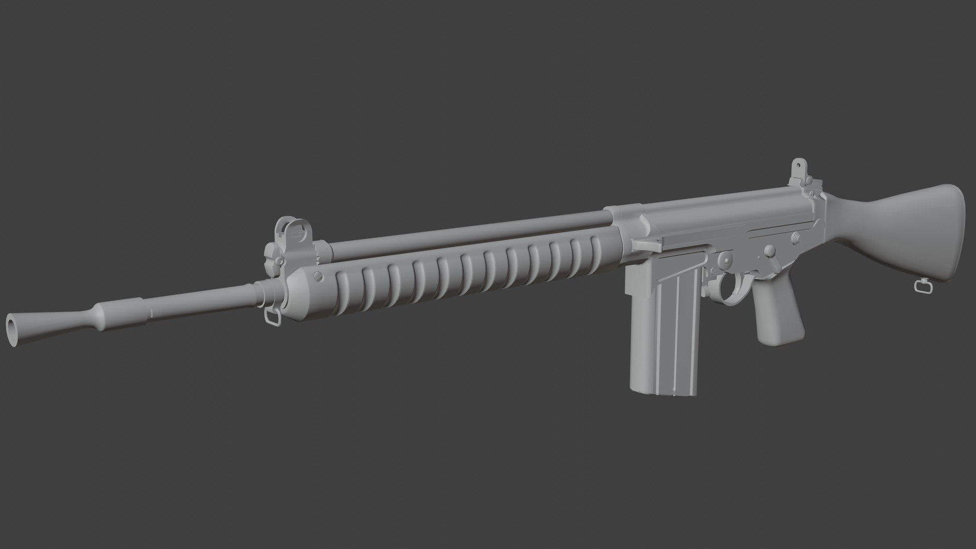 Prototype Of FN Fal In 280 Cartridge 3D Model - TurboSquid 1716861