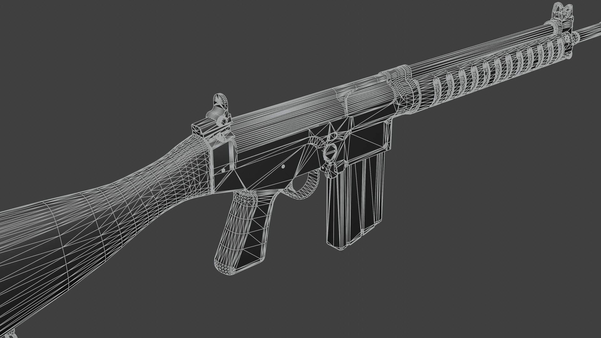 Prototype Of FN Fal In 280 Cartridge 3D Model - TurboSquid 1716861