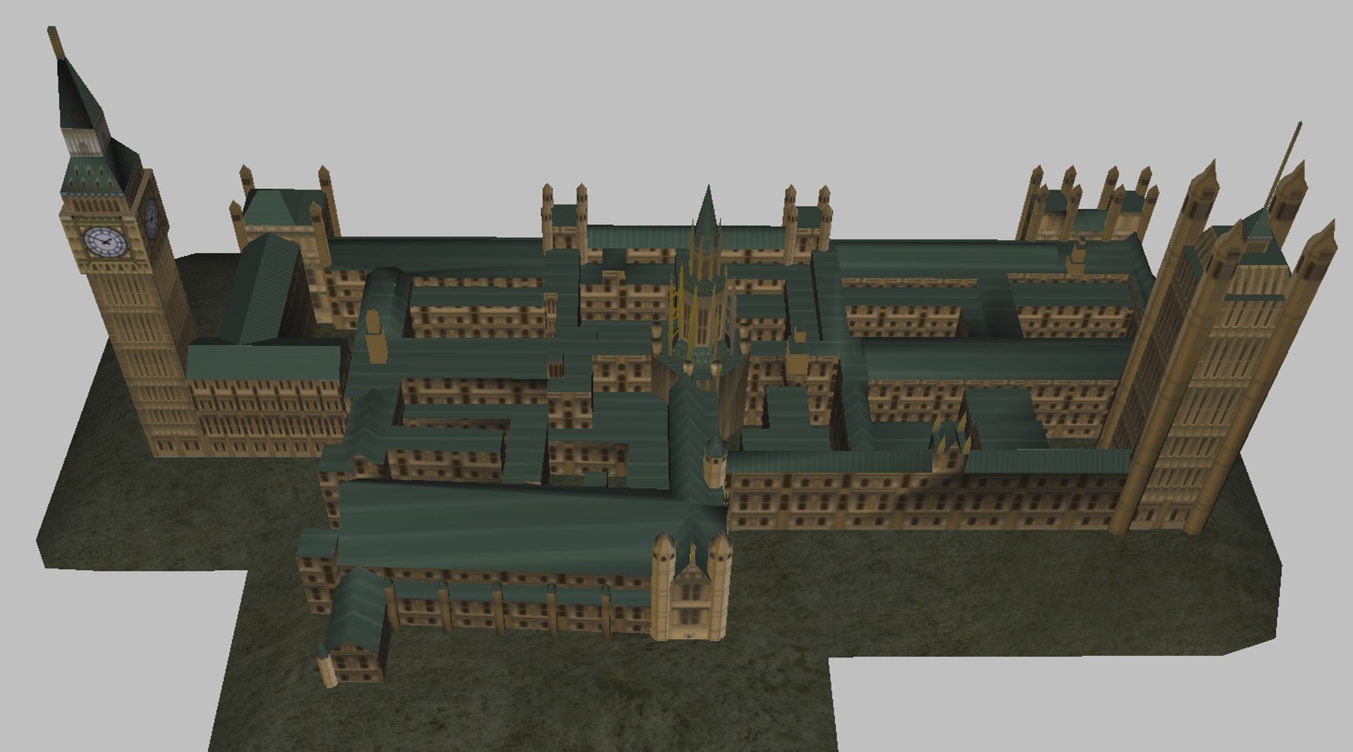 3D Landmark Model - TurboSquid 1208072