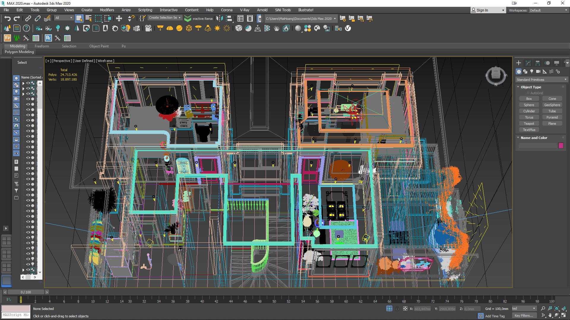 2nd Floor - Kids Creative Nook N Altar Room- Sneechvn - MAX FBX OBJ SKP Simlab Collada Blender ...