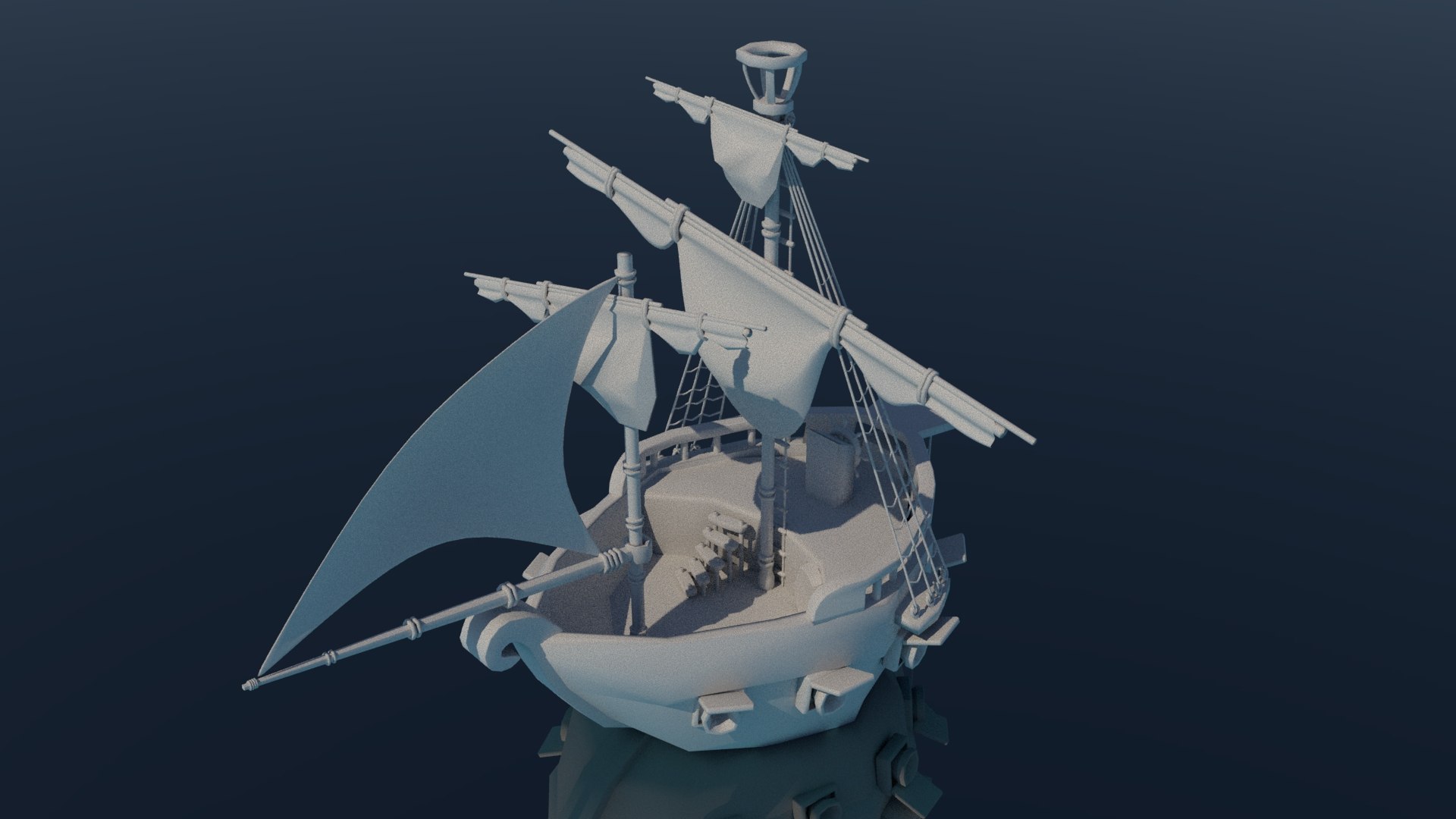 Pirate Ship 3D Model - TurboSquid 1671108