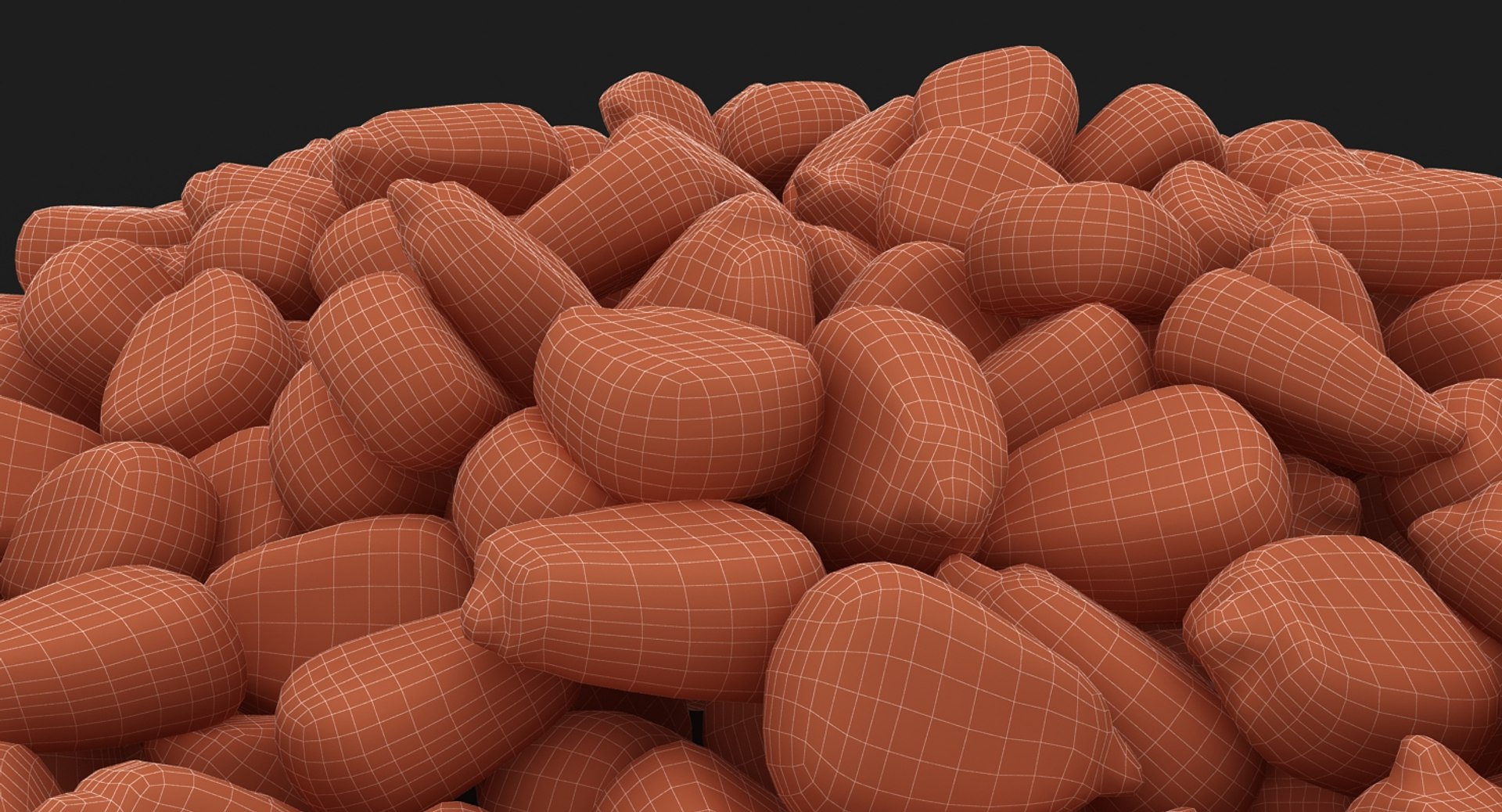 3D Realistic Corn Seeds Model - TurboSquid 1192385