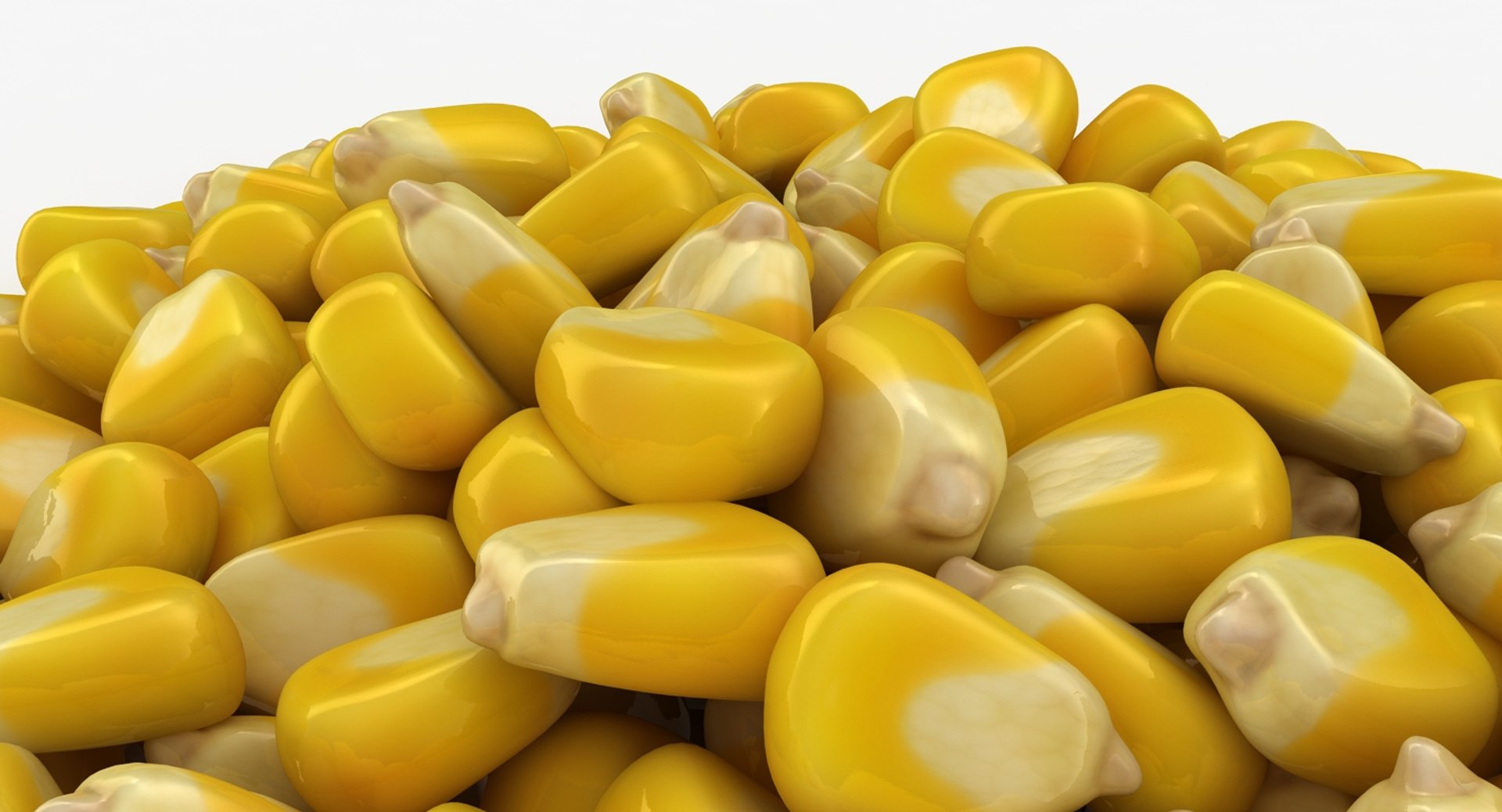 3D Realistic Corn Seeds Model - TurboSquid 1192385