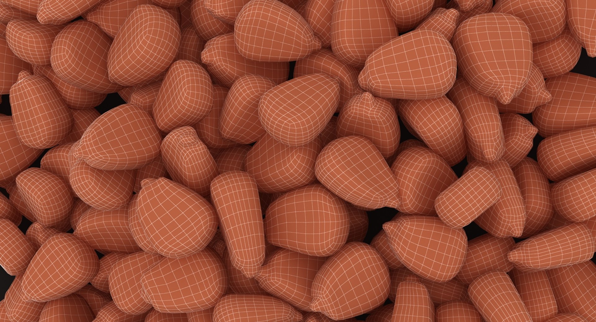 3D Realistic Corn Seeds Model - TurboSquid 1192385