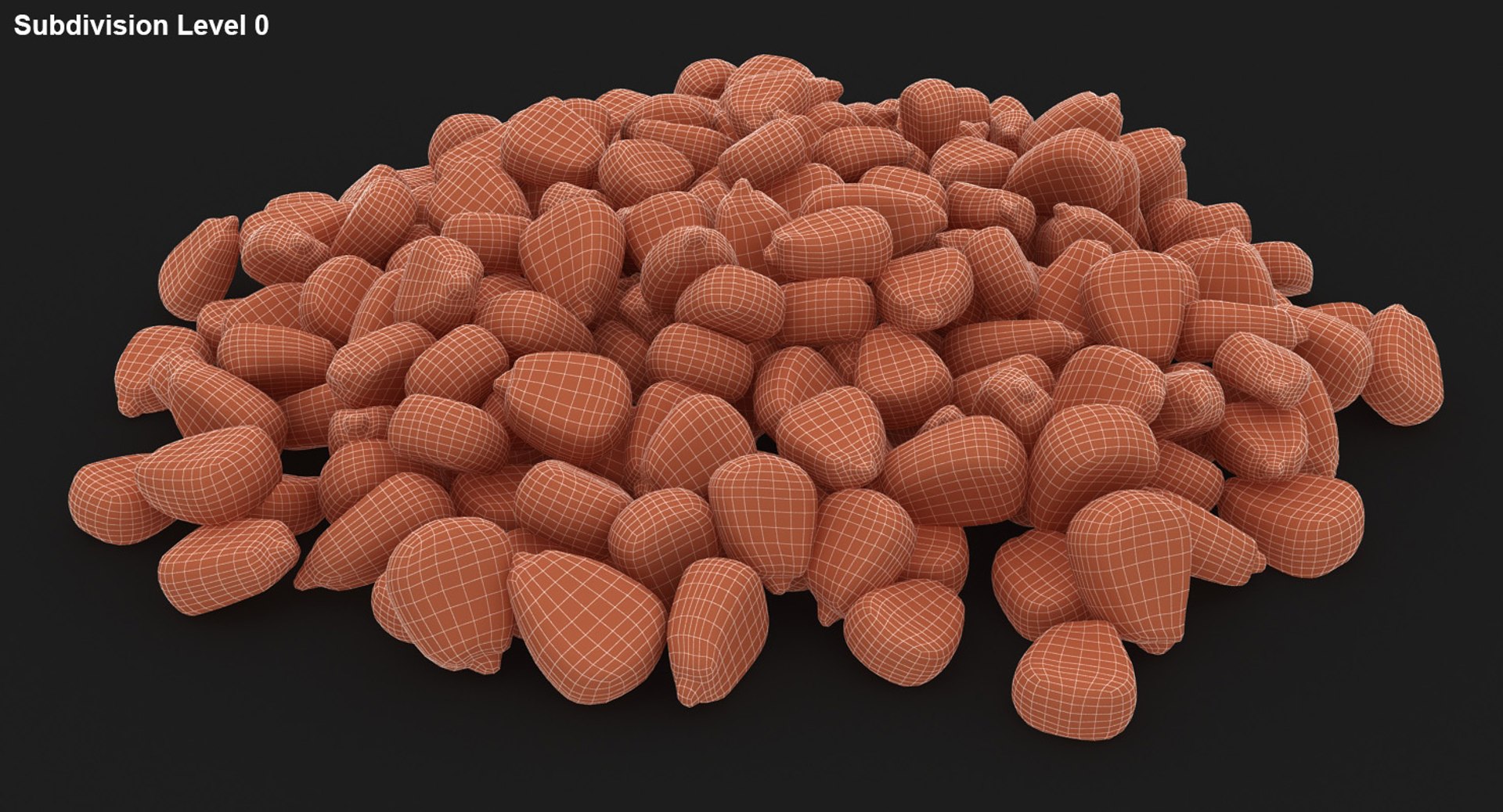 3D Realistic Corn Seeds Model - TurboSquid 1192385