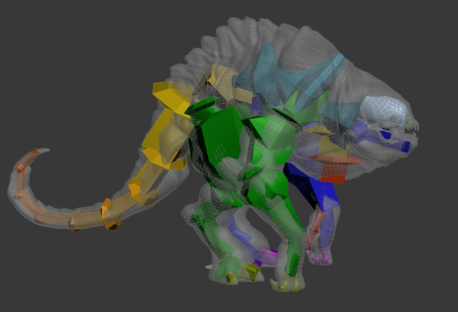 3D Baurot Creature - TurboSquid 1891380