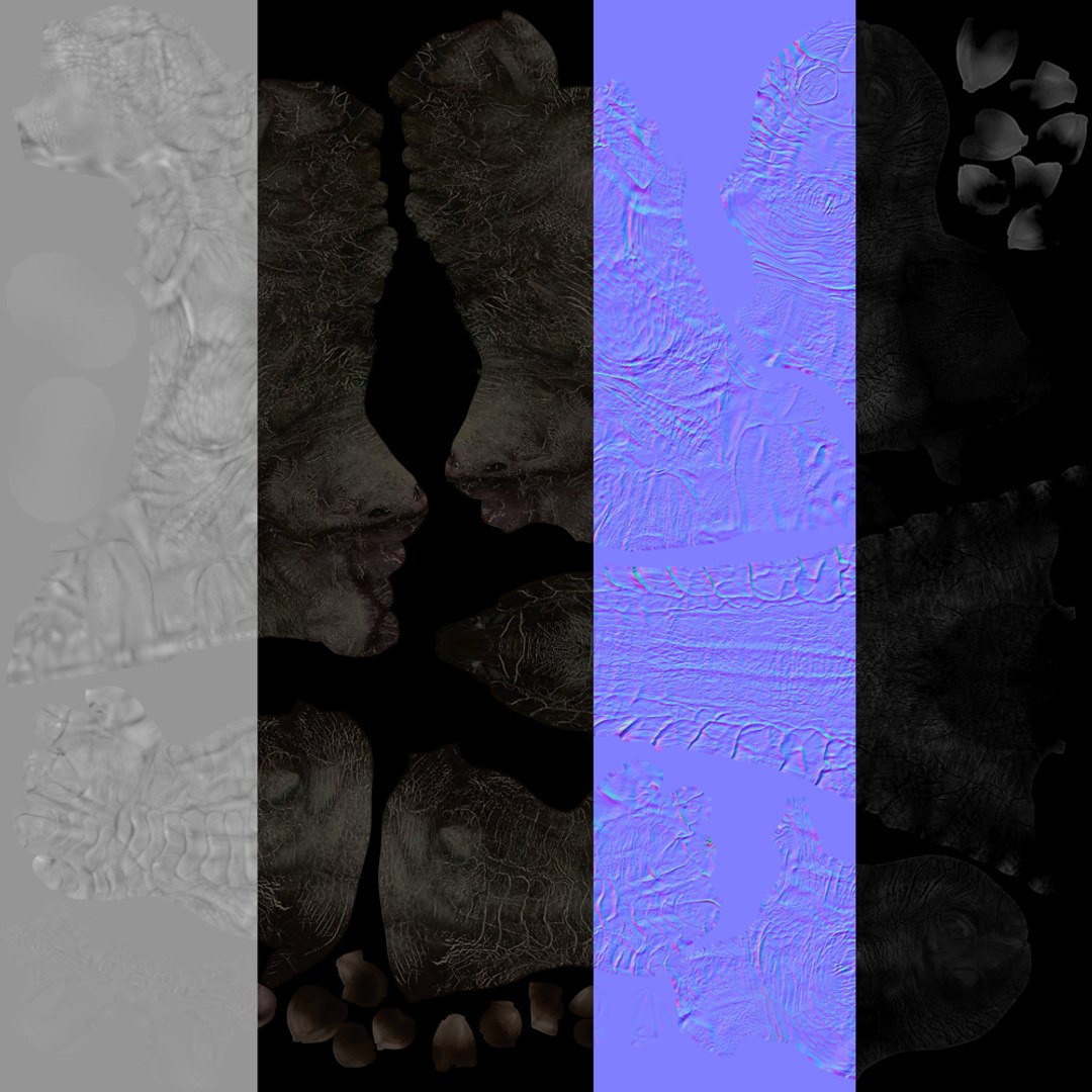 3D Baurot Creature - TurboSquid 1891380