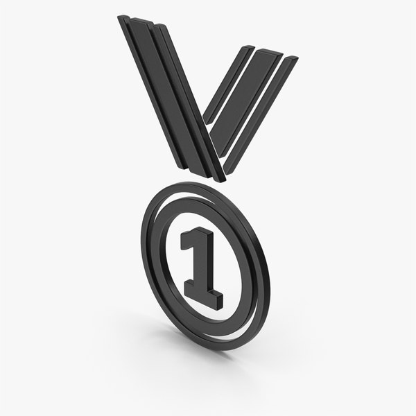 Black Symbol Award Medal 3D 모델 - TurboSquid 2010873