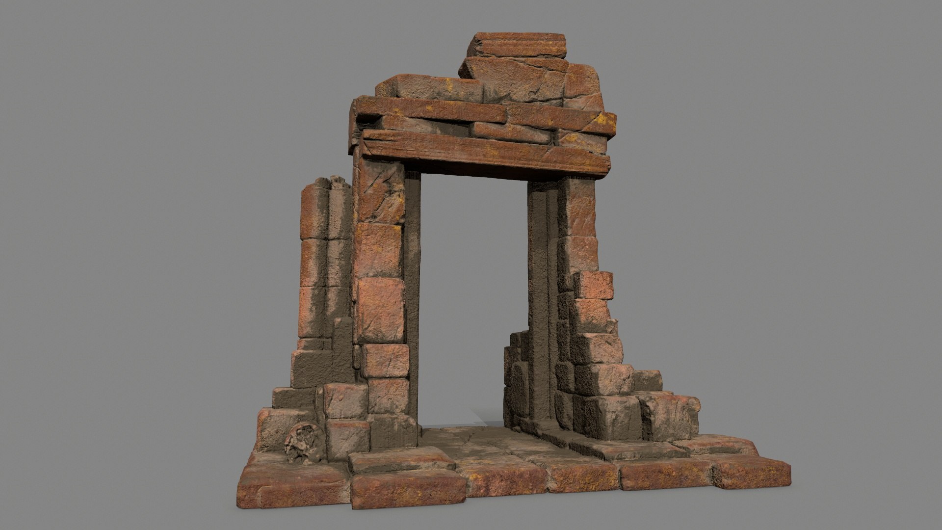 Ruin Gate 3D - TurboSquid 2144959
