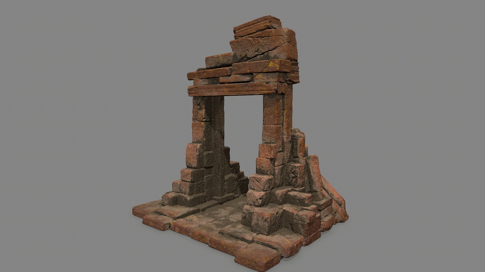 Ruin Gate 3D - TurboSquid 2144959