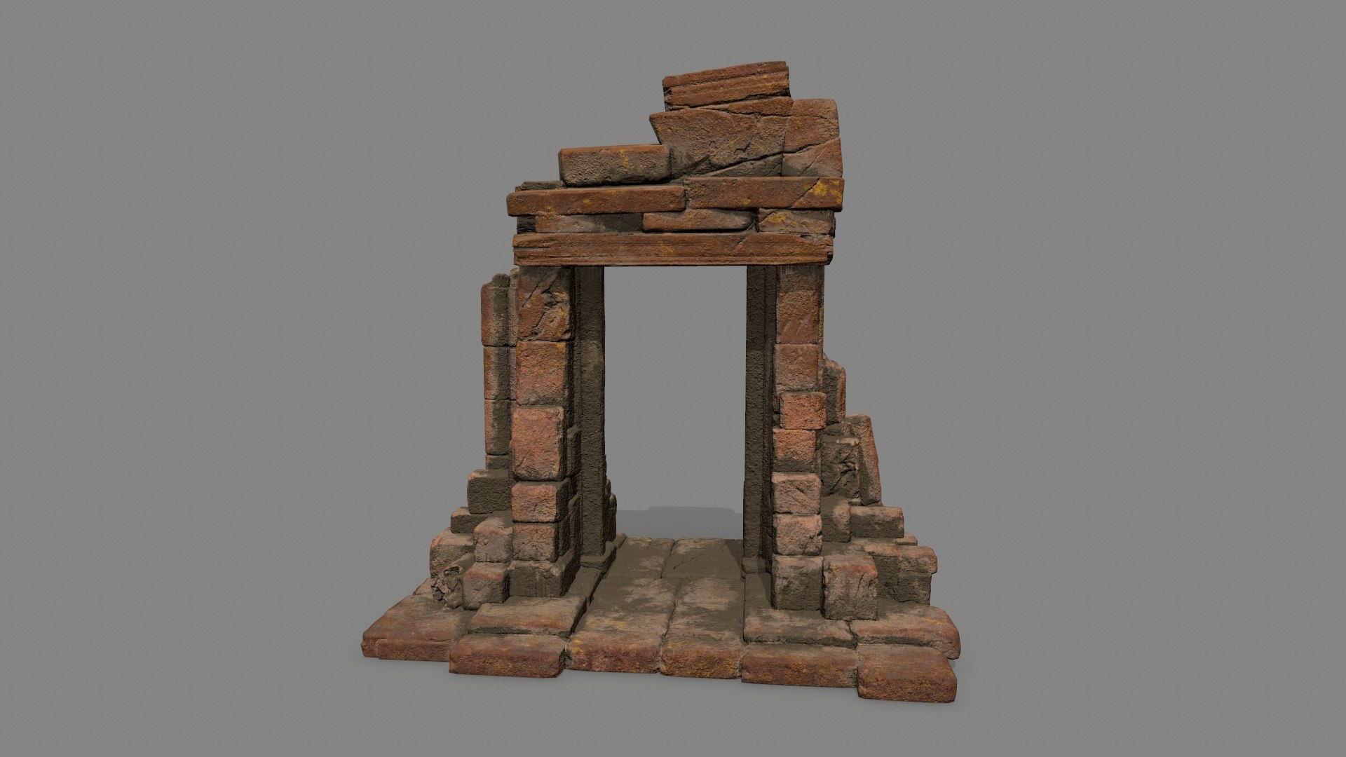 Ruin Gate 3D - TurboSquid 2144959