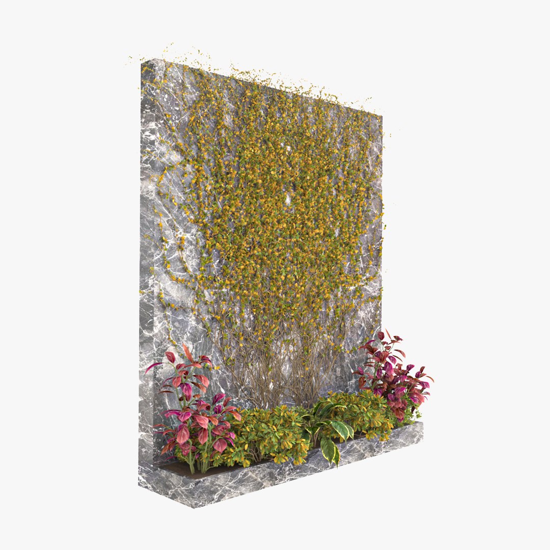 Vertical Garden 3D model - TurboSquid 1998425