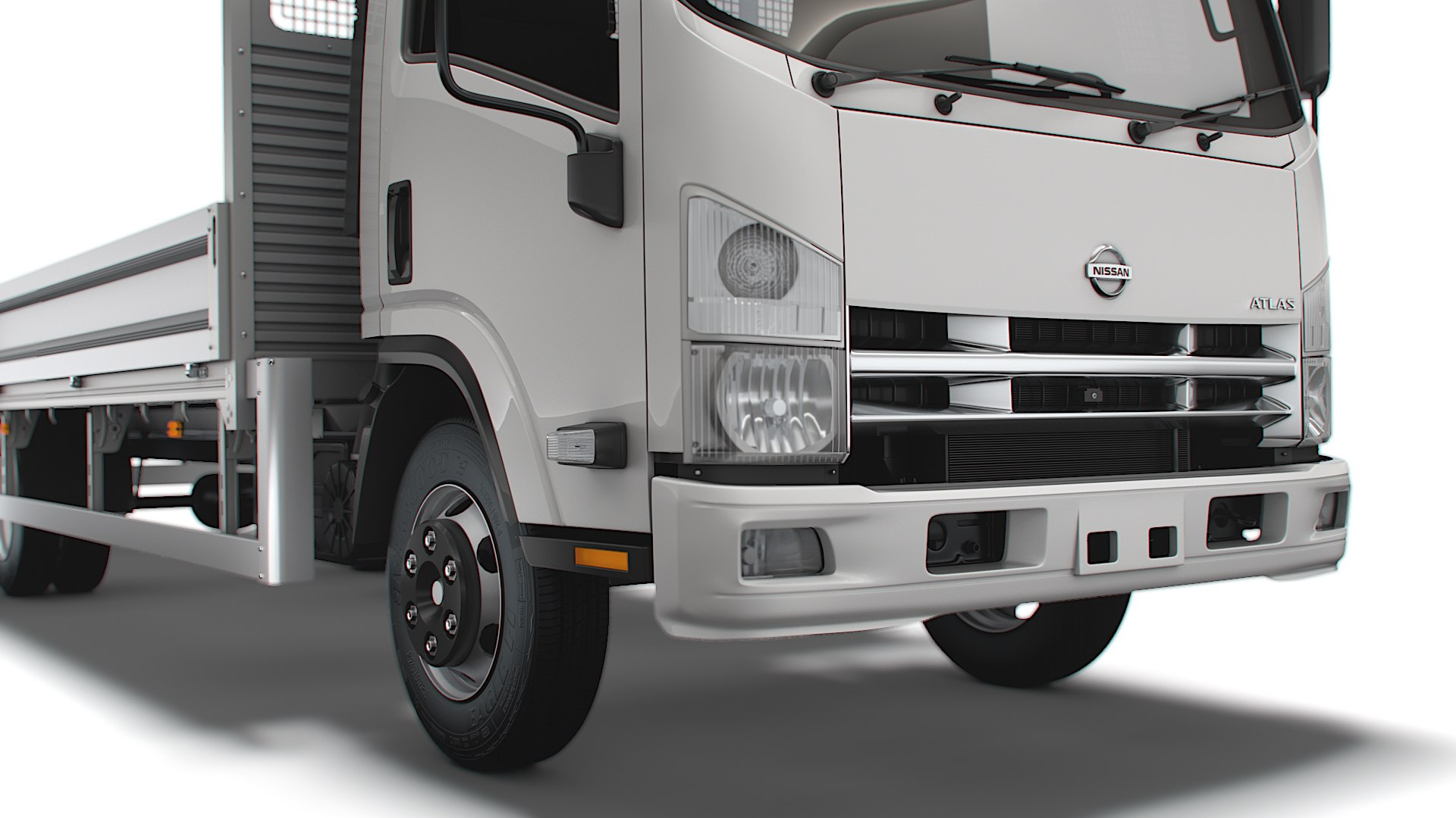 3D Nissan Atlas H43 Rigid Body Truck 2021 Model - TurboSquid 1776986