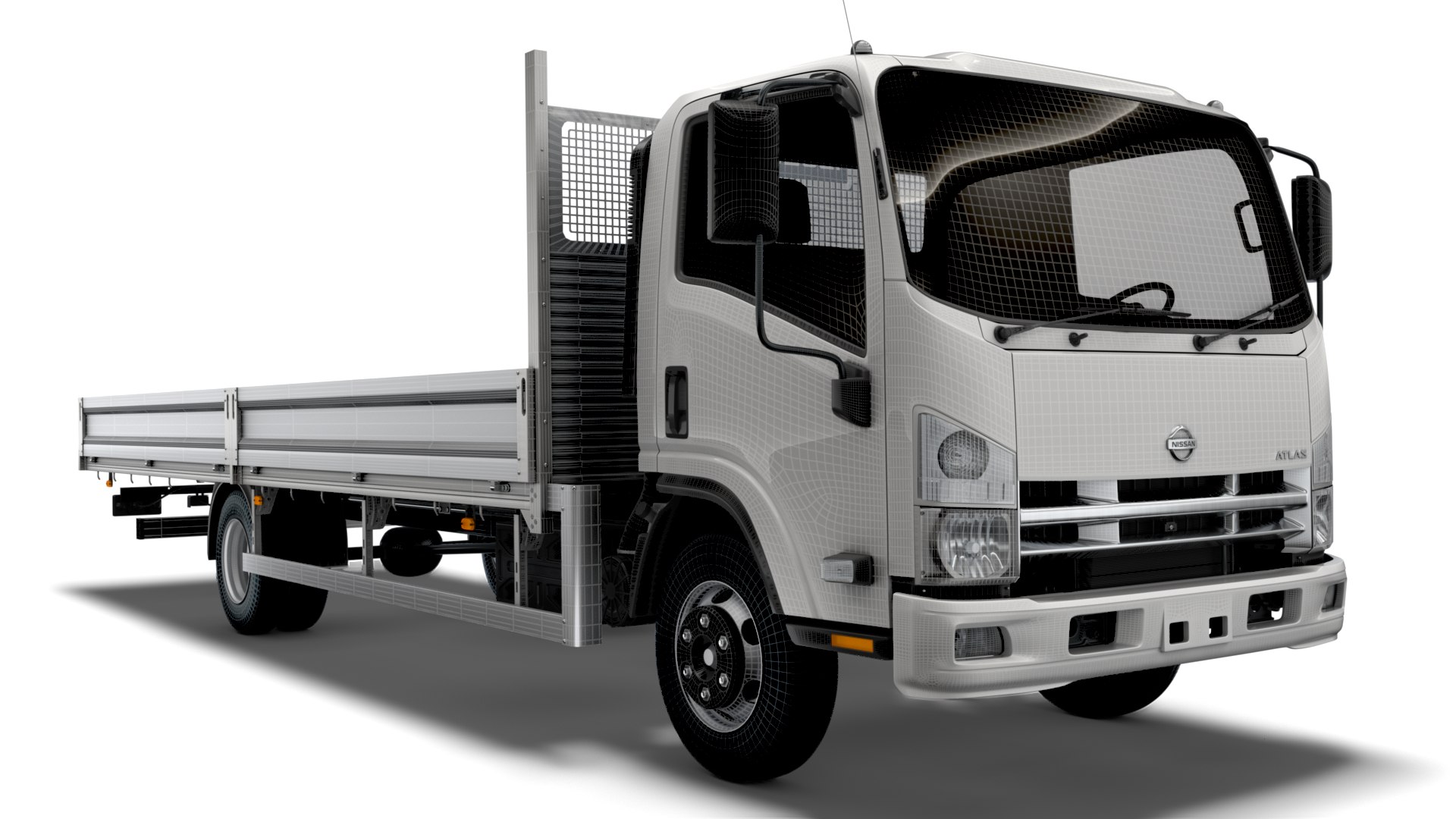 3D Nissan Atlas H43 Rigid Body Truck 2021 Model - TurboSquid 1776986