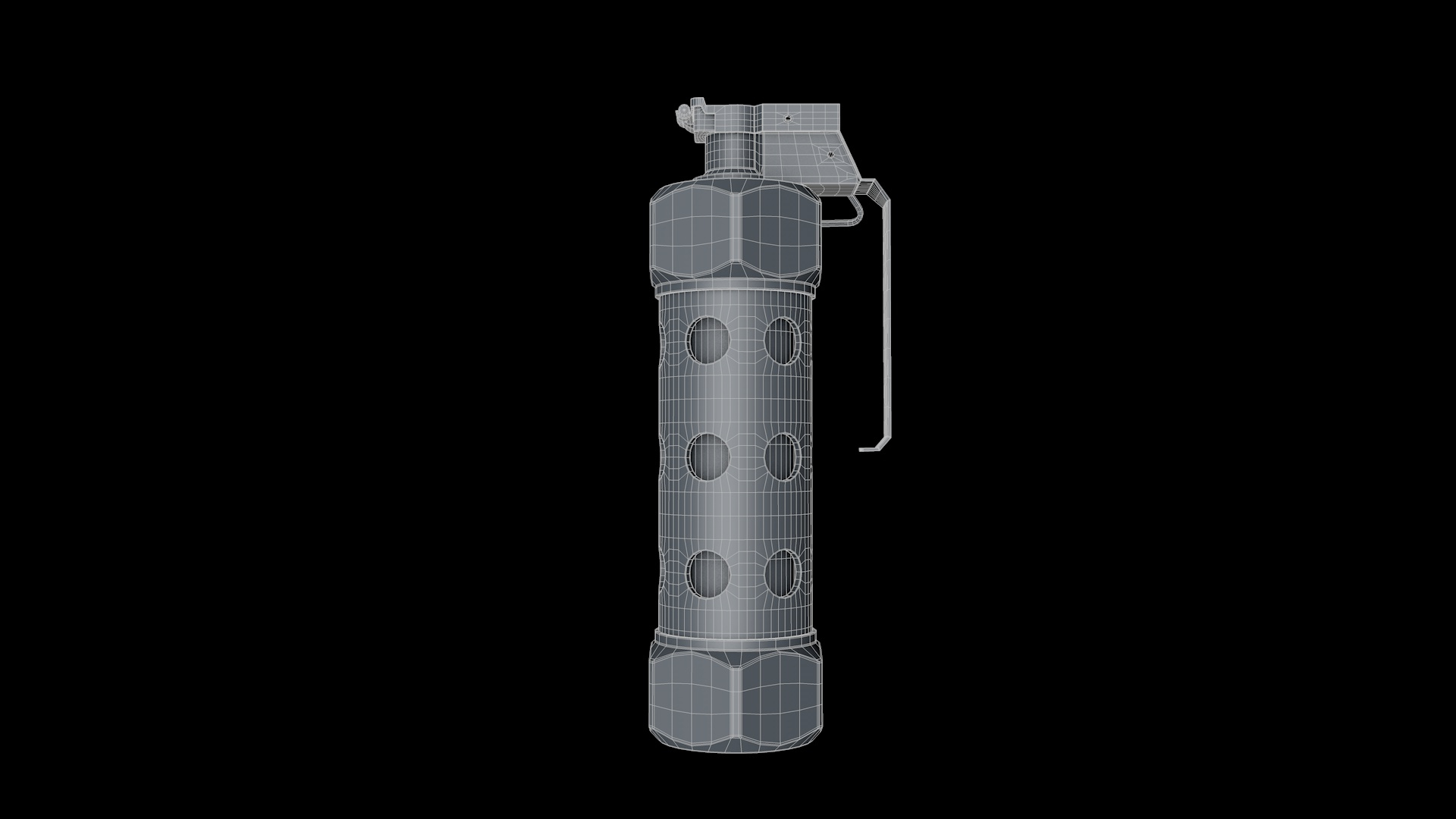 UVED Flashbang grenade model - TurboSquid 1962335