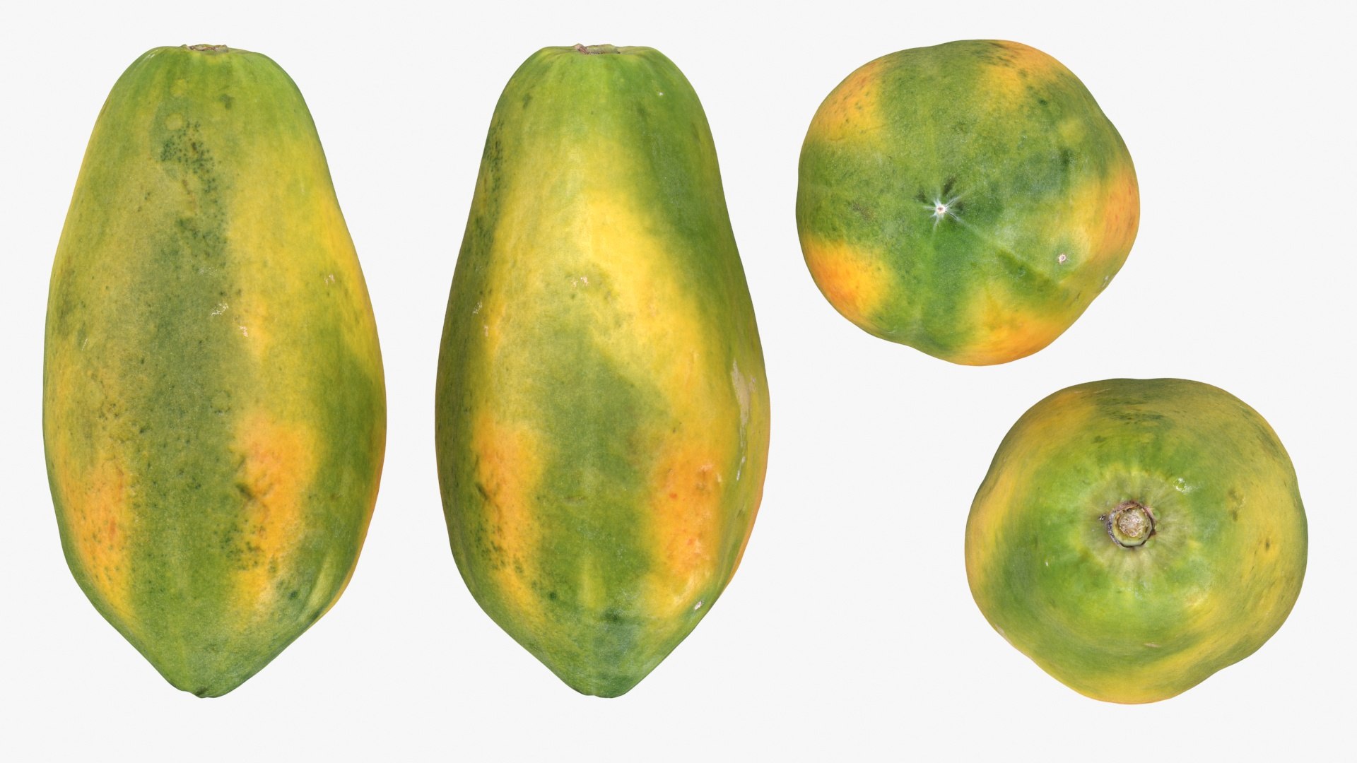 Papaya Collection Model - TurboSquid 2154696