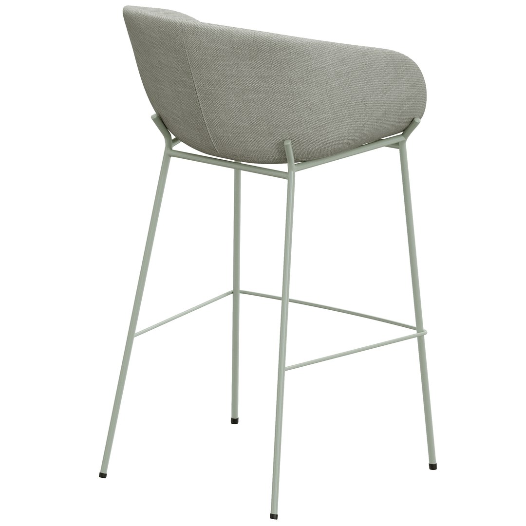 Yvette Bar Stool 3D Model - TurboSquid 2327333