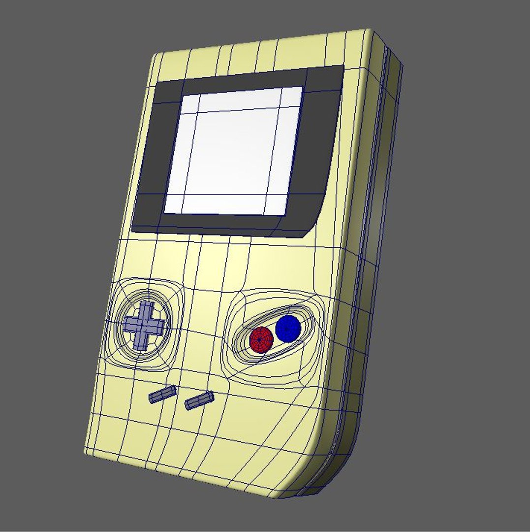 3D Nintendo Gameboy Model - TurboSquid 1398117