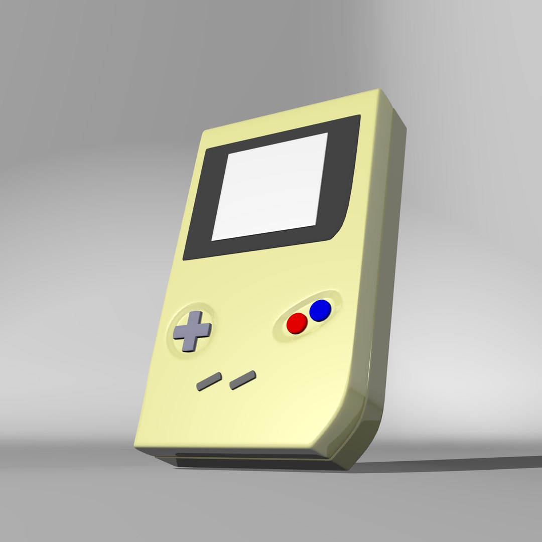 3D Nintendo Gameboy Model - TurboSquid 1398117