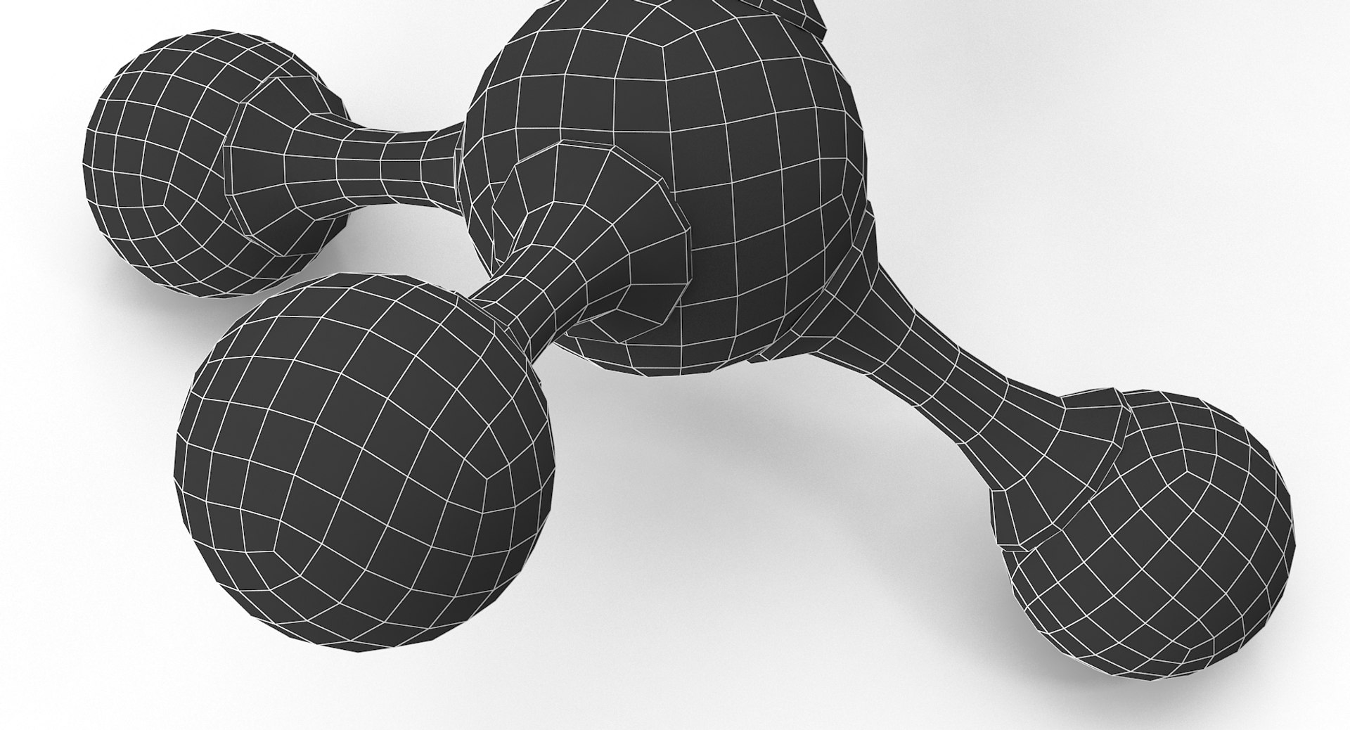 3D Pentane Molecular - TurboSquid 1276231