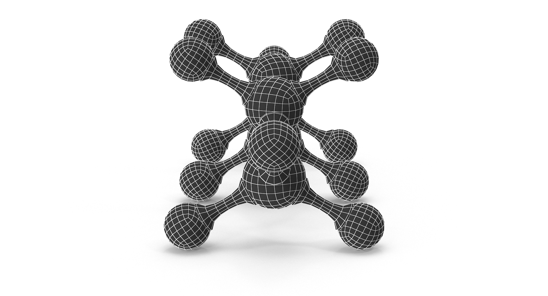 3D Pentane Molecular - TurboSquid 1276231