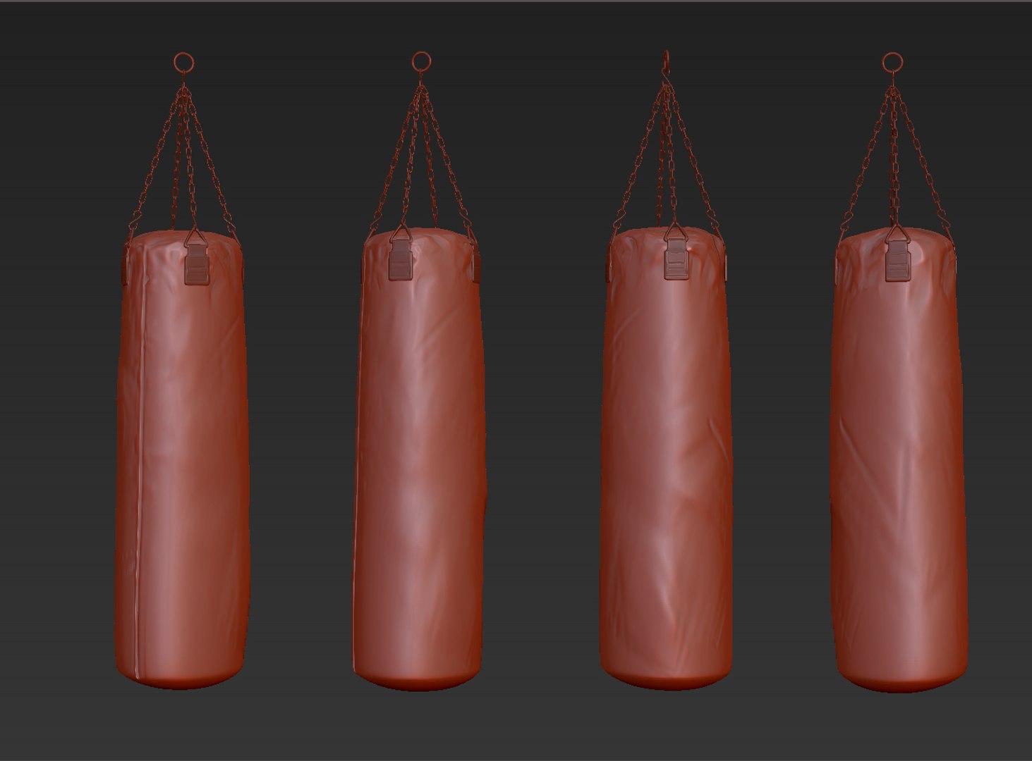 3d Punching Bag Model