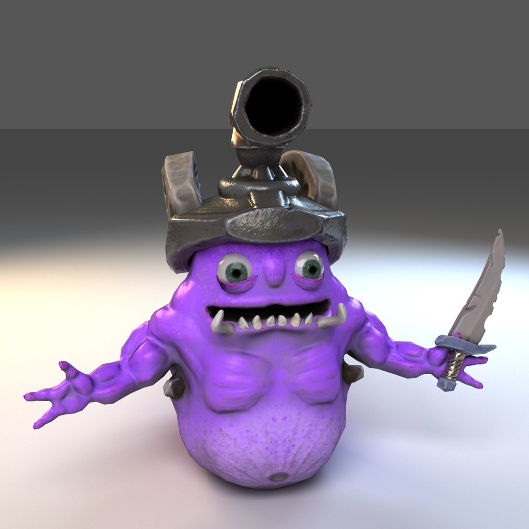 Worm Boss 3D - TurboSquid 2392522