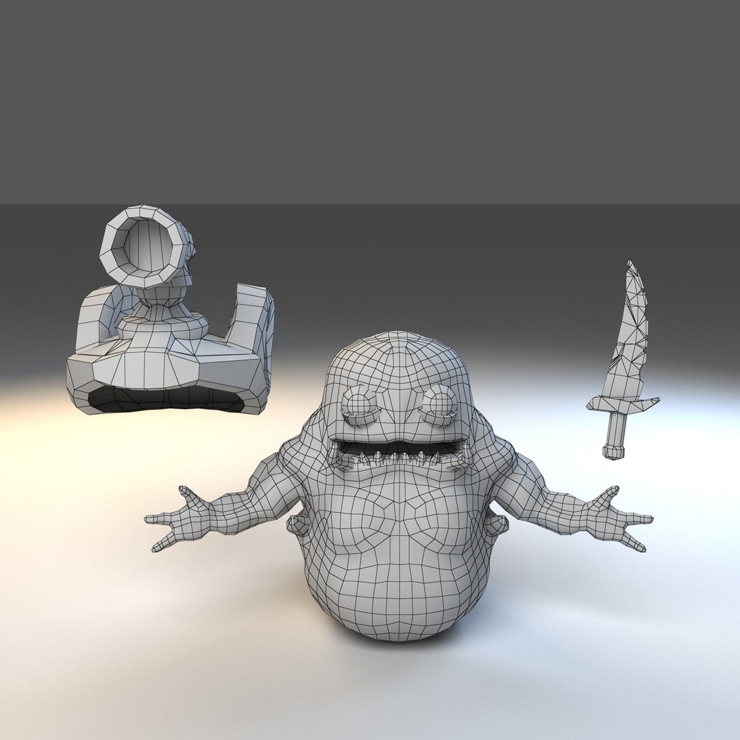 Worm Boss 3D - TurboSquid 2392522