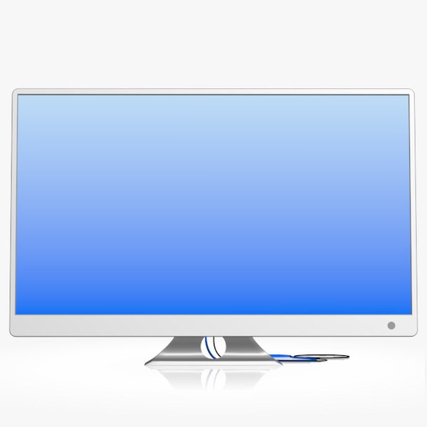 3d generic digital widescreen monitor
