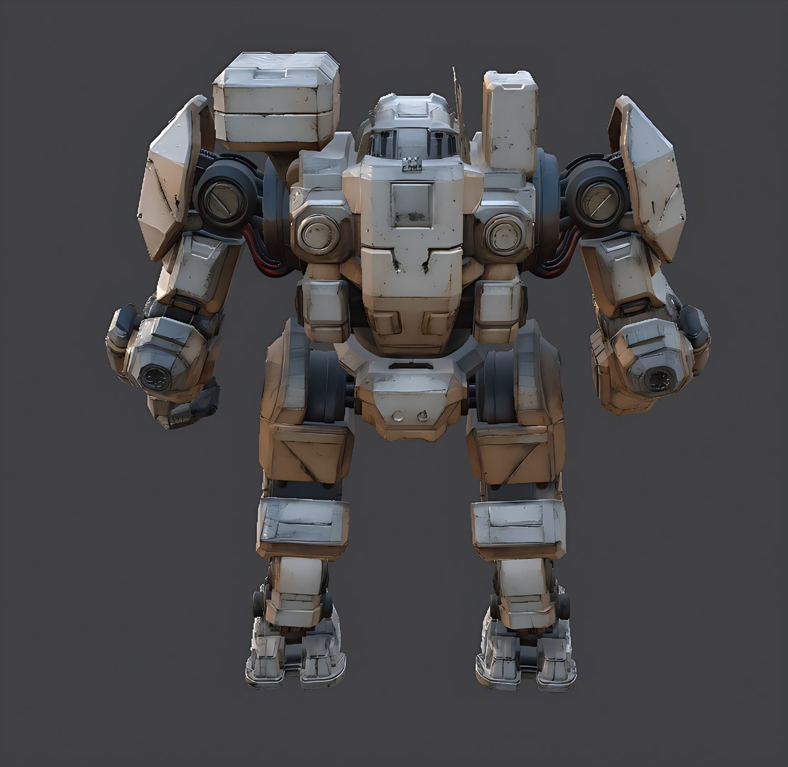 War Robot 3D Model - TurboSquid 2510490