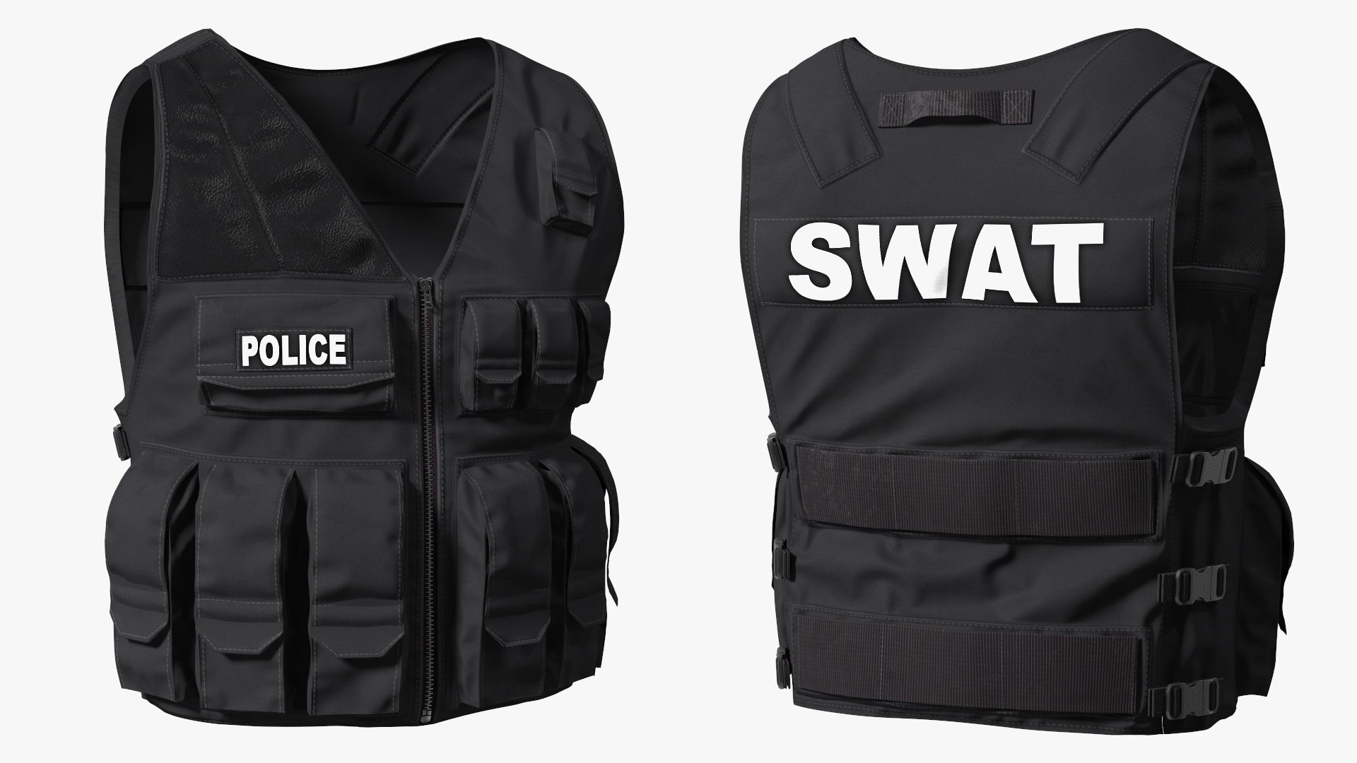 3D Police Tactical Vest Model - TurboSquid 2230271